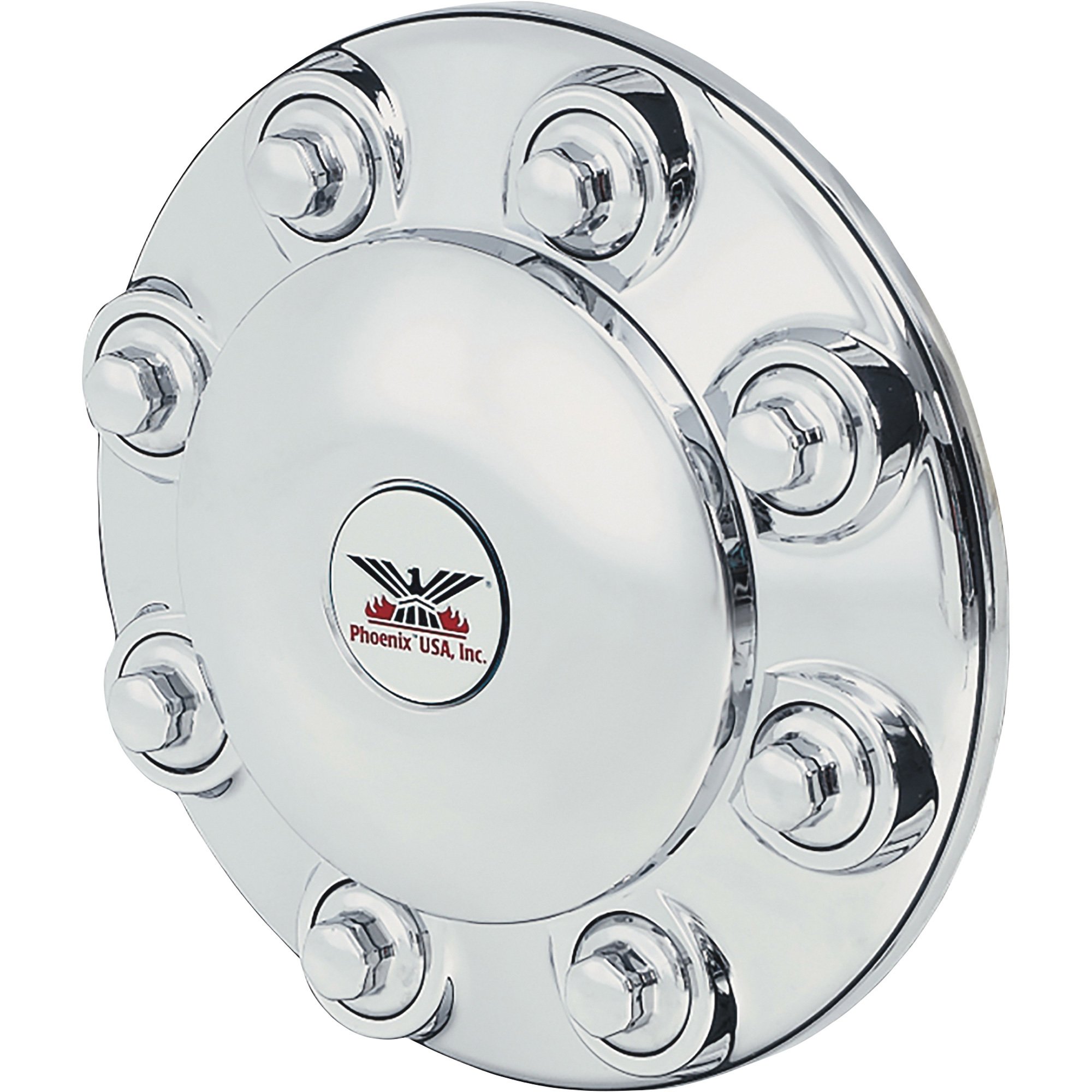 Phoenix USA ABS Front Hub Cover with 33mm Lug Nuts — Fits 19.5in., 8 ...