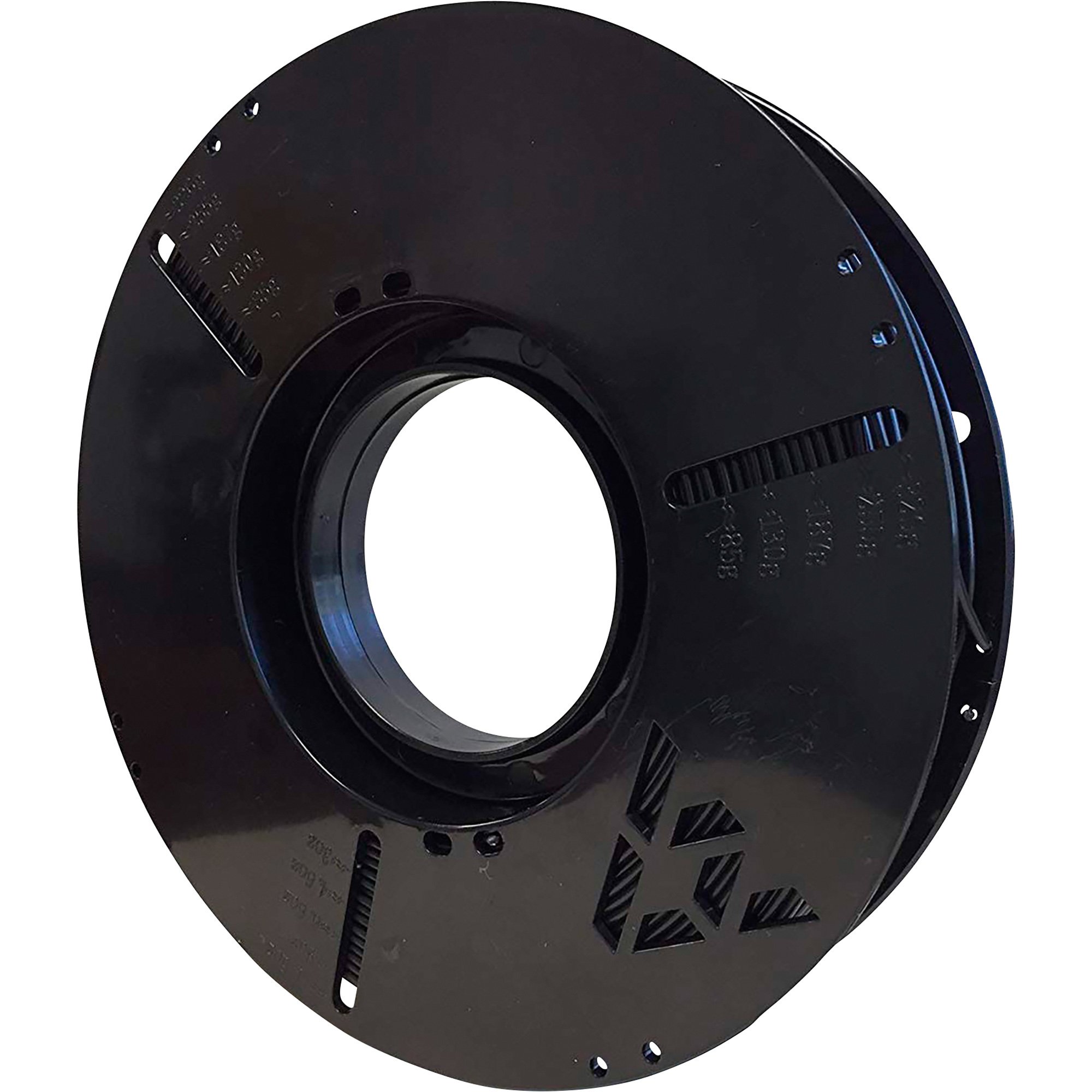 Panospace PLA Replacement Filament Roll for 3D Printer— Black, 1.75mm ...