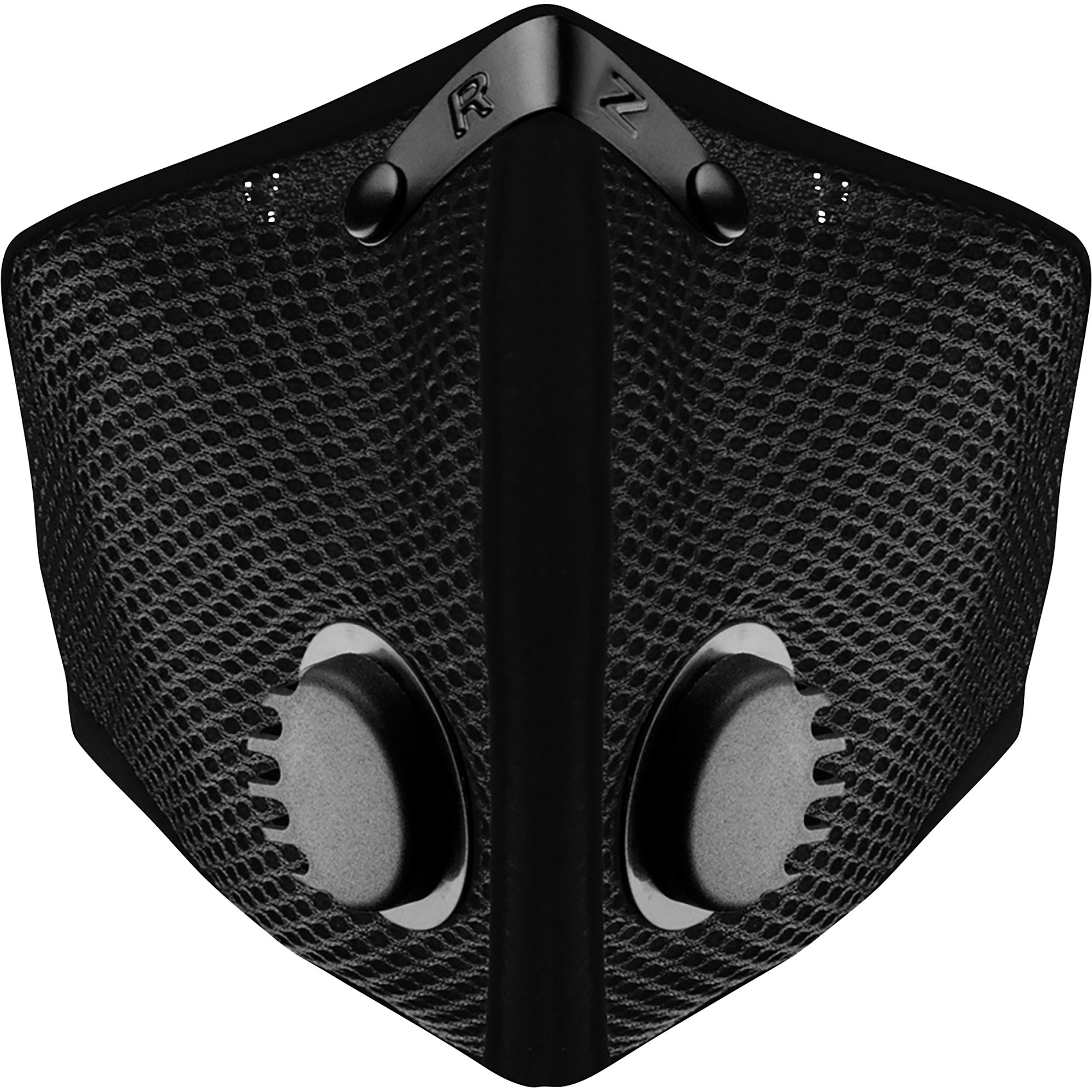 RZ Face Mask M2 Mask with 2 F1 Active Carbon Filters, Black, XL, 1 ...