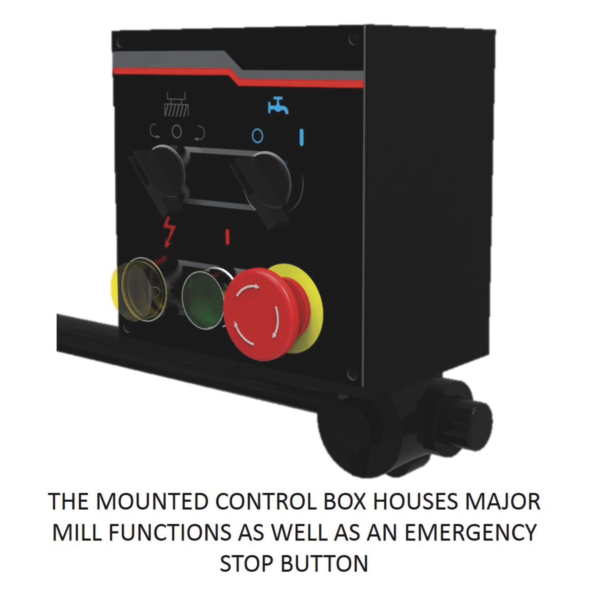 JET Elite Mill with Servo X, Y, Z-Axis Powerfeeds and Air Powered Draw ...
