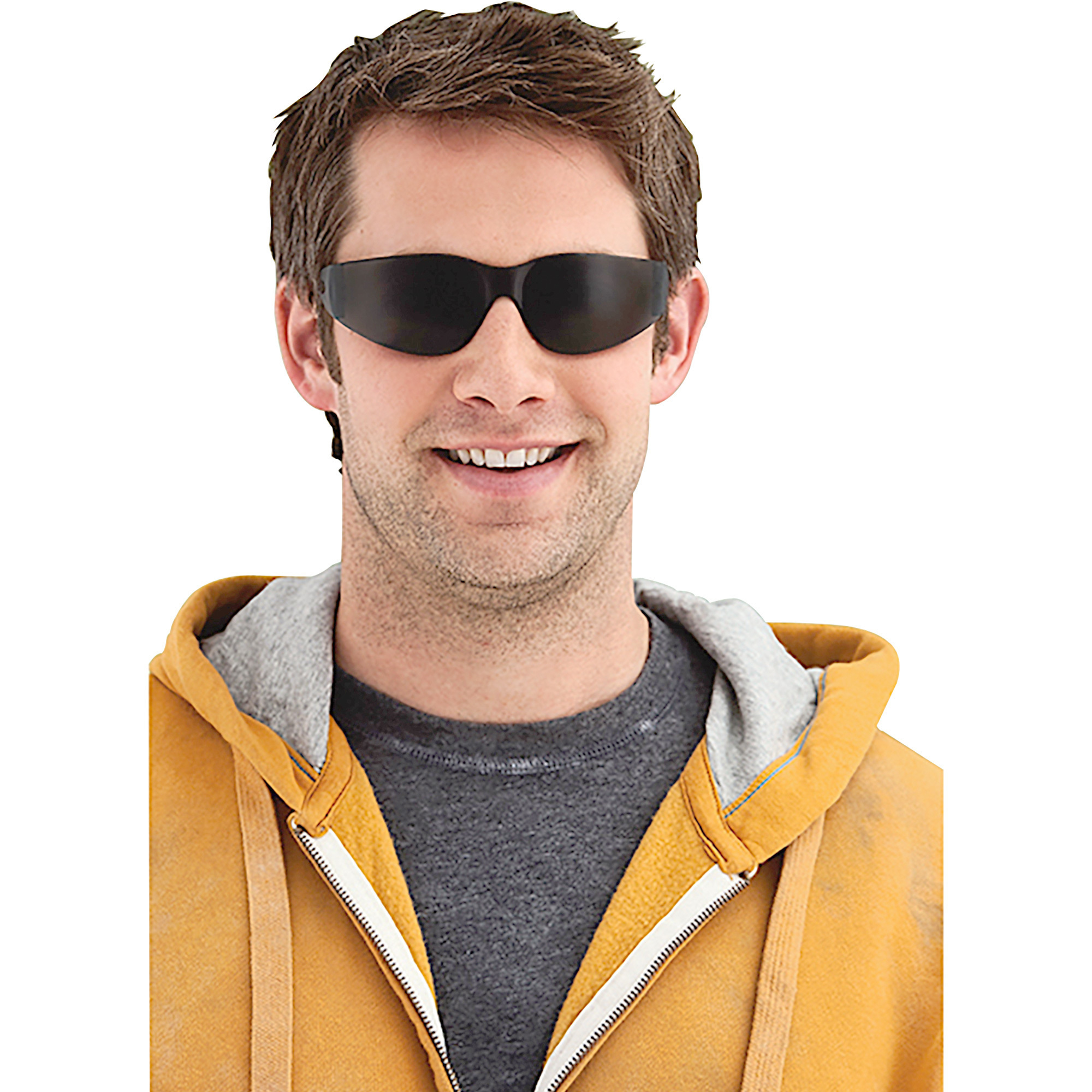 3M Outdoor Safety Glasses, 4-Pack, Gray Lenses, Gray Frames, Model ...