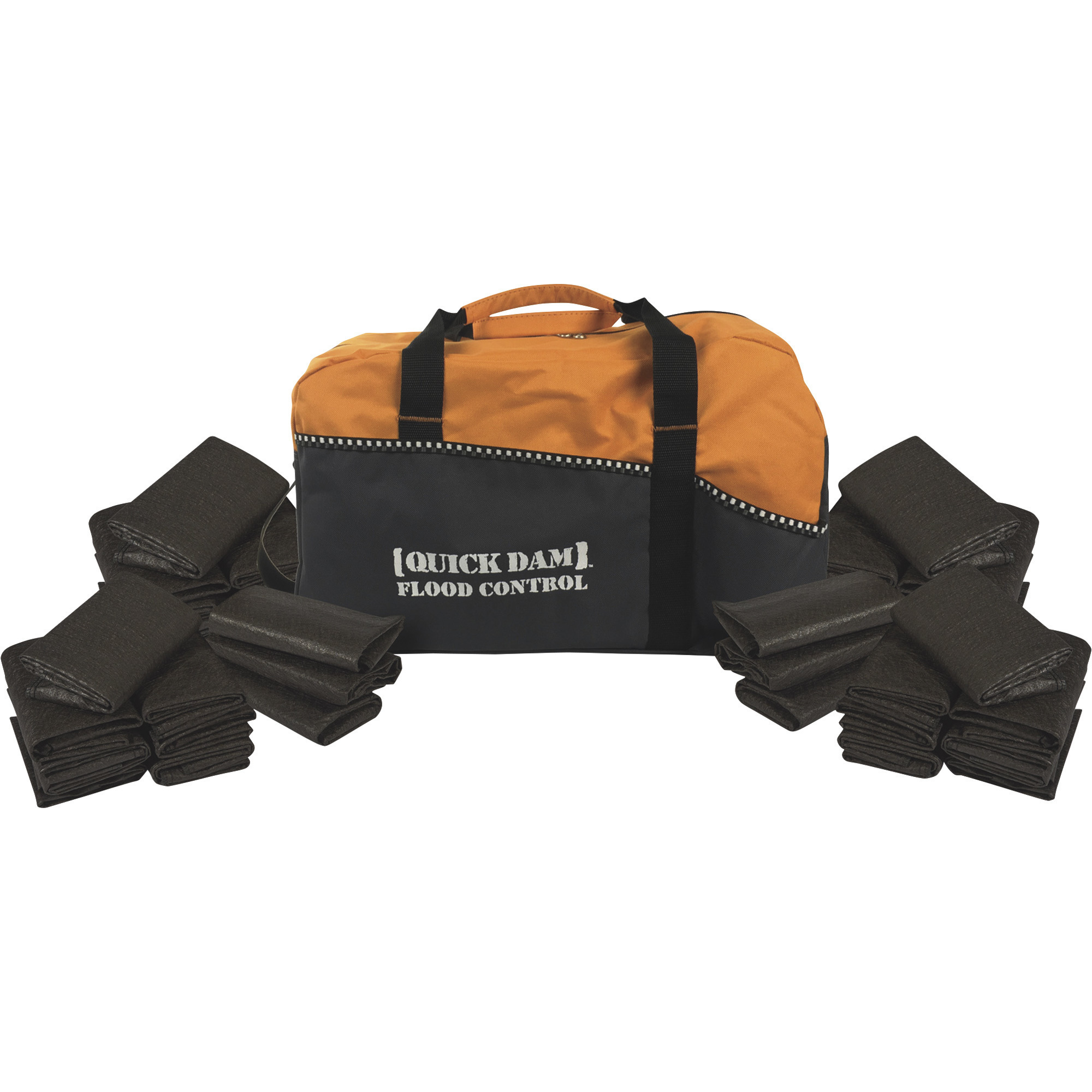 Quick Dam Flood Control Kit, Includes 34 Flood Bags and Duffel Bag ...