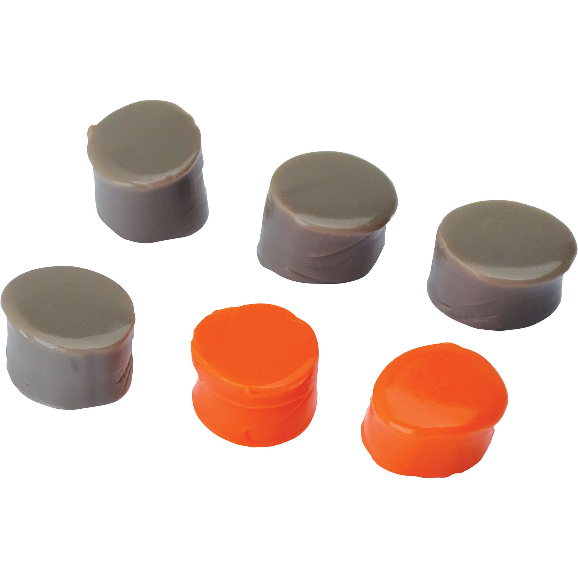 Walker's Silicone Putty Ear Plugs — NRR 20dB, 3 Pairs, FDE/Orange ...