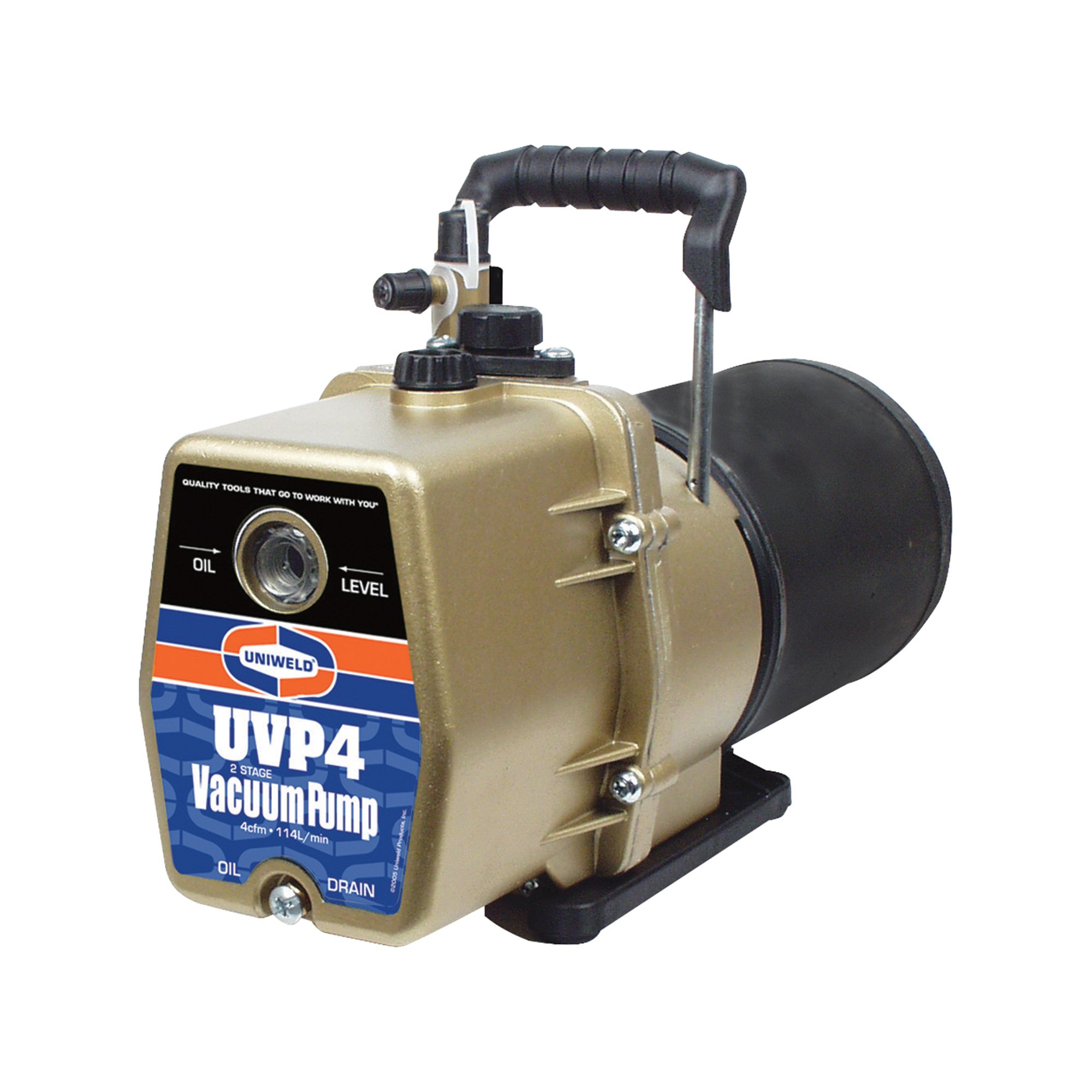 Uniweld Premium Gold Vacuum Pump — 4 CFM, Model# UVP4 | Northern Tool