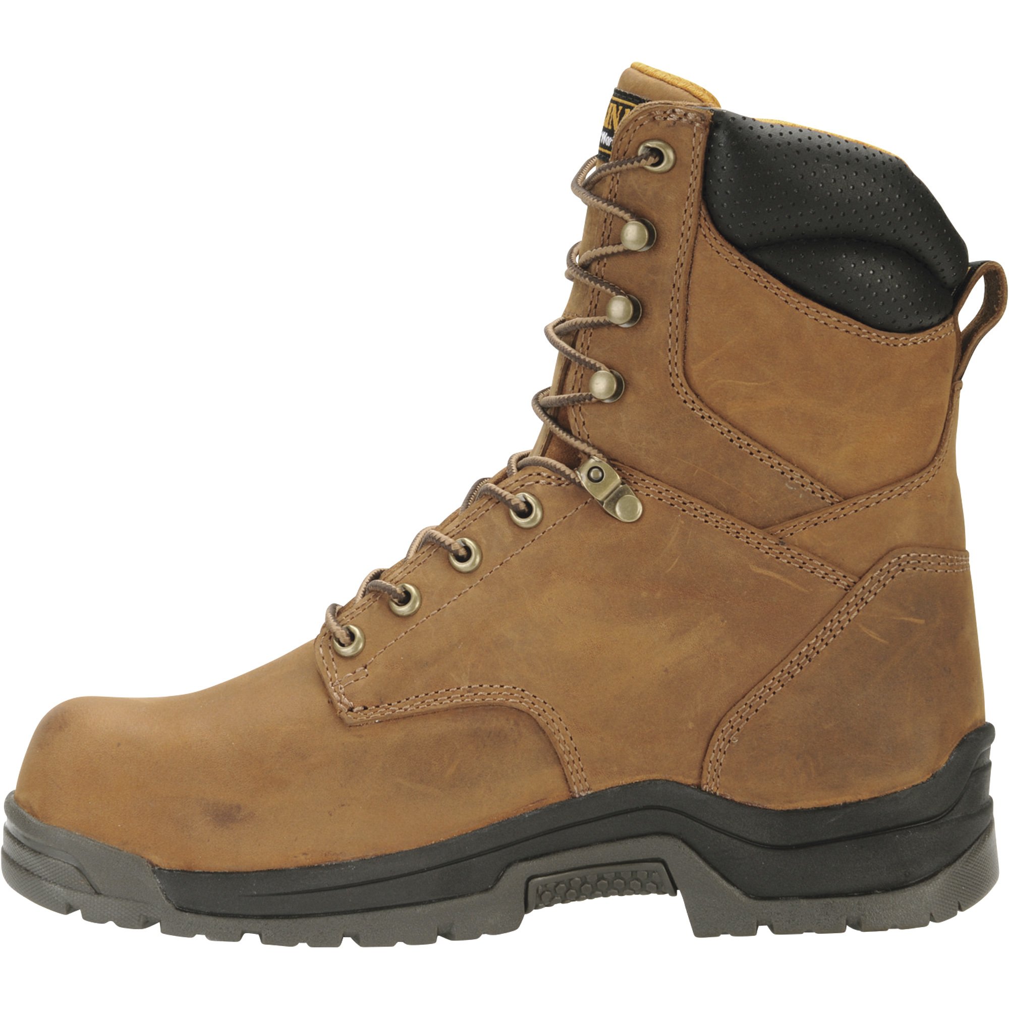 Carolina Men's 8in. Waterproof Broad Toe Work Boots - Copper, Size 8 1/ ...
