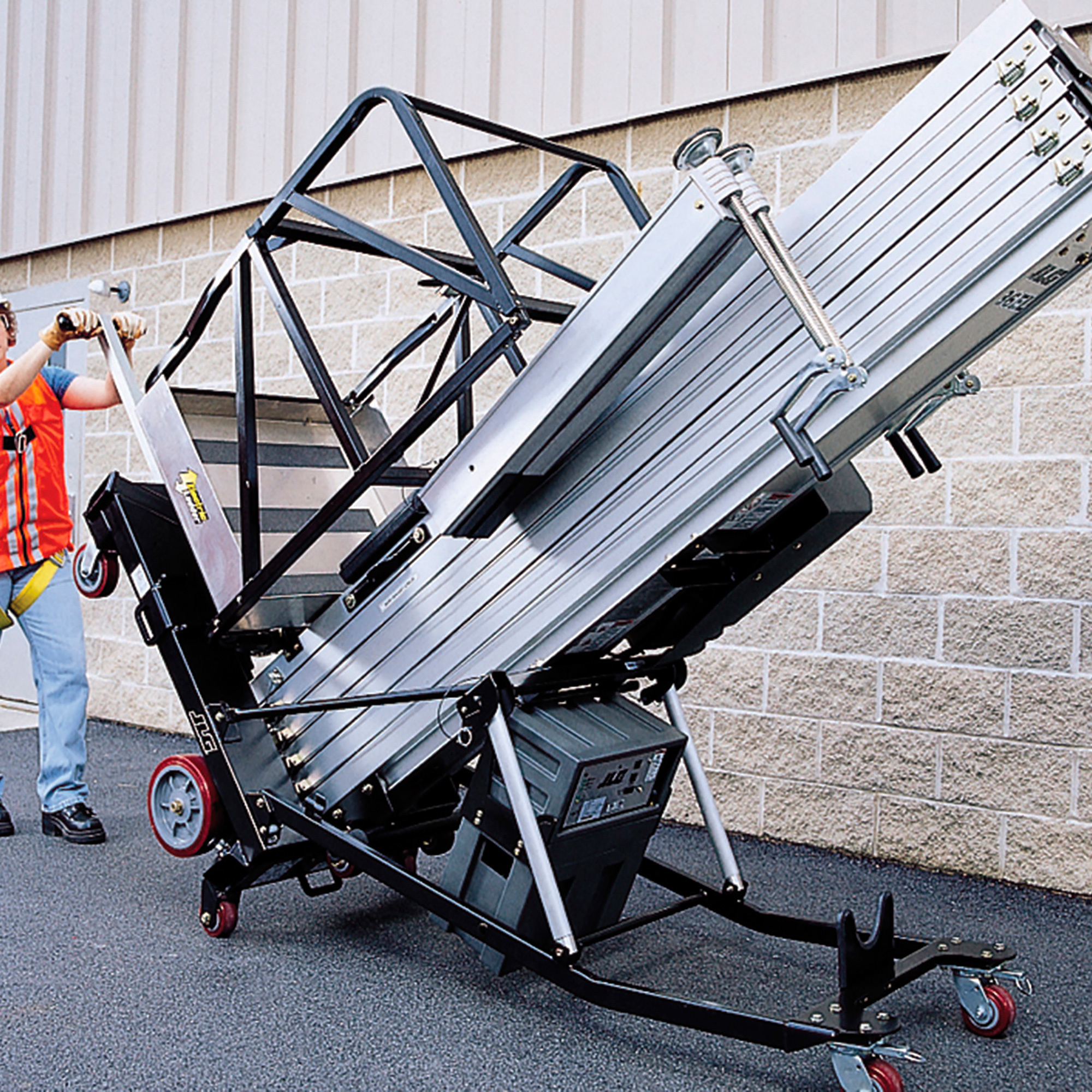 JLG 25ft. Push-Around Vertical Mast Lift, 350-Lb. Capacity, AC Powered ...