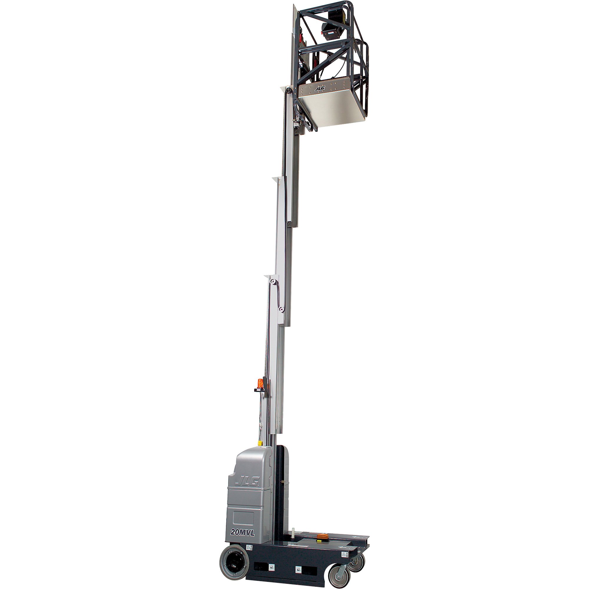 JLG 19ft. Mobile Vertical Mast Lift with 49in. Extension Platform — 350 ...