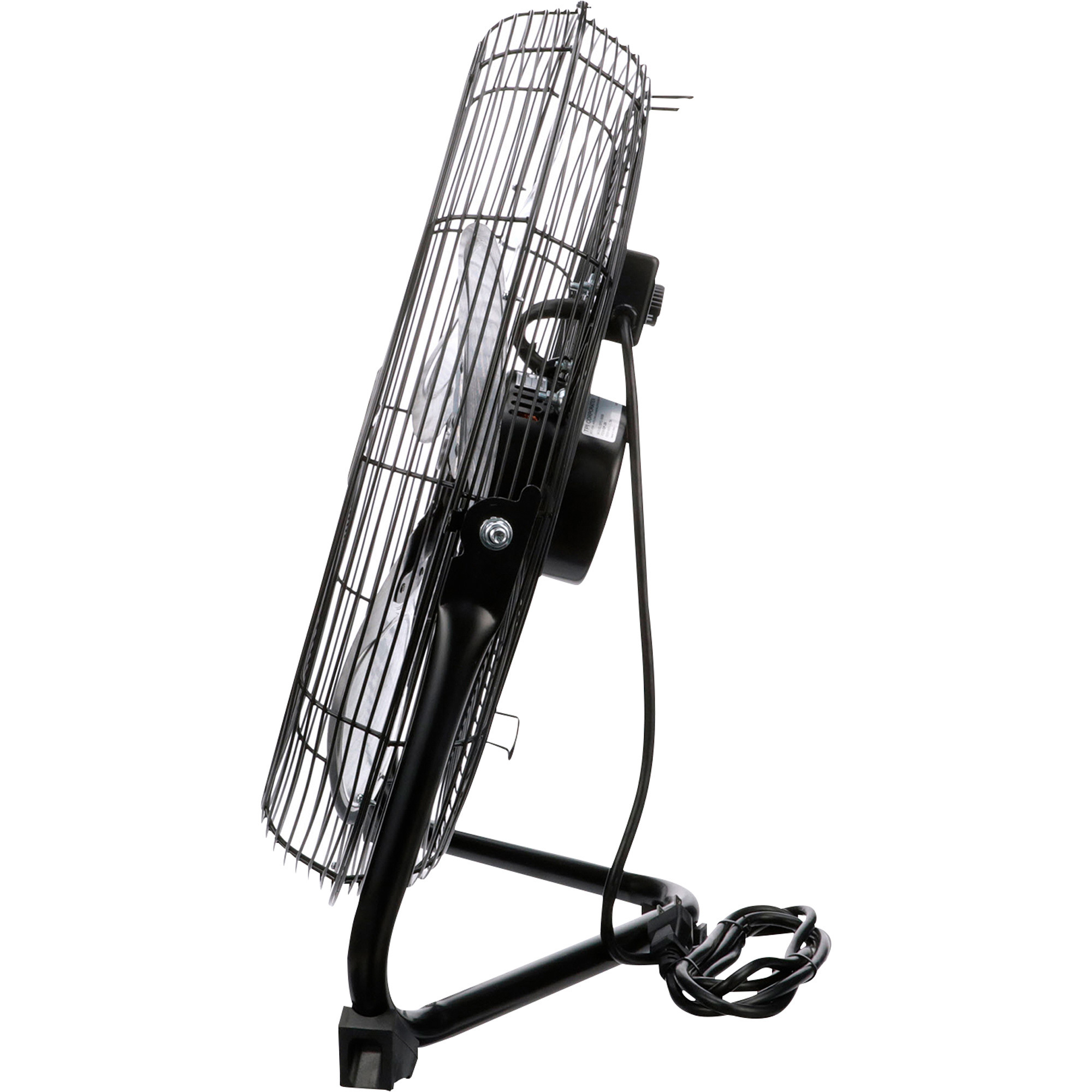 TPI Commercial Floor Fan — 20in., 1725 CFM, 1/5 HP, 120 Volt, Model ...