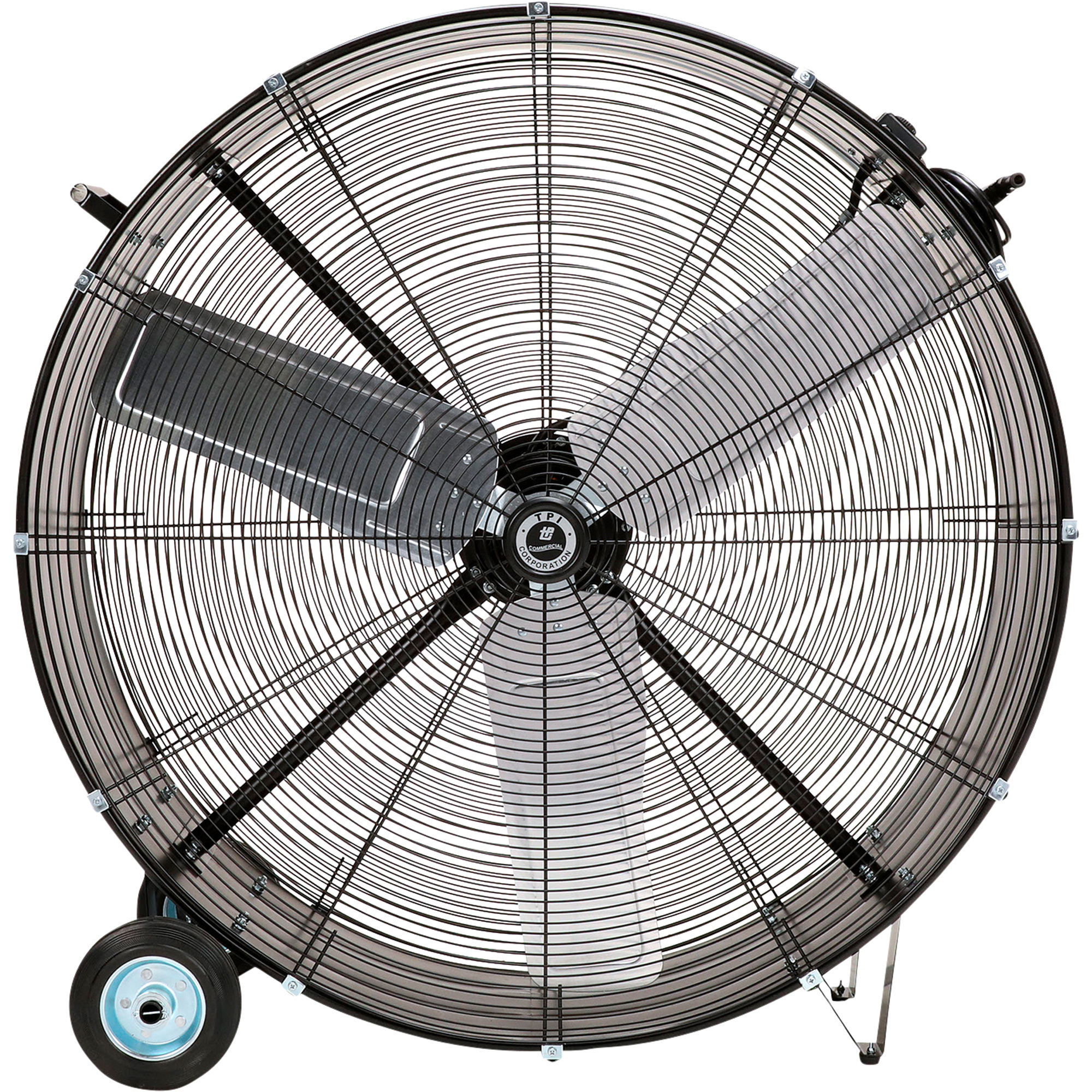 TPI Commercial Drum Fan — 36in., 1/3 HP, 8,500 CFM, Model# CPB36D ...