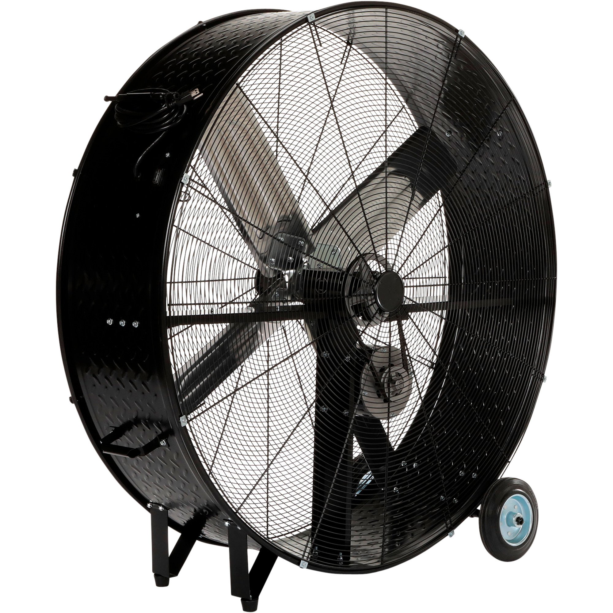 TPI Commercial Drum Fan — 48in., 3/4 HP, 14,000 CFM, 120 Volt, Model ...