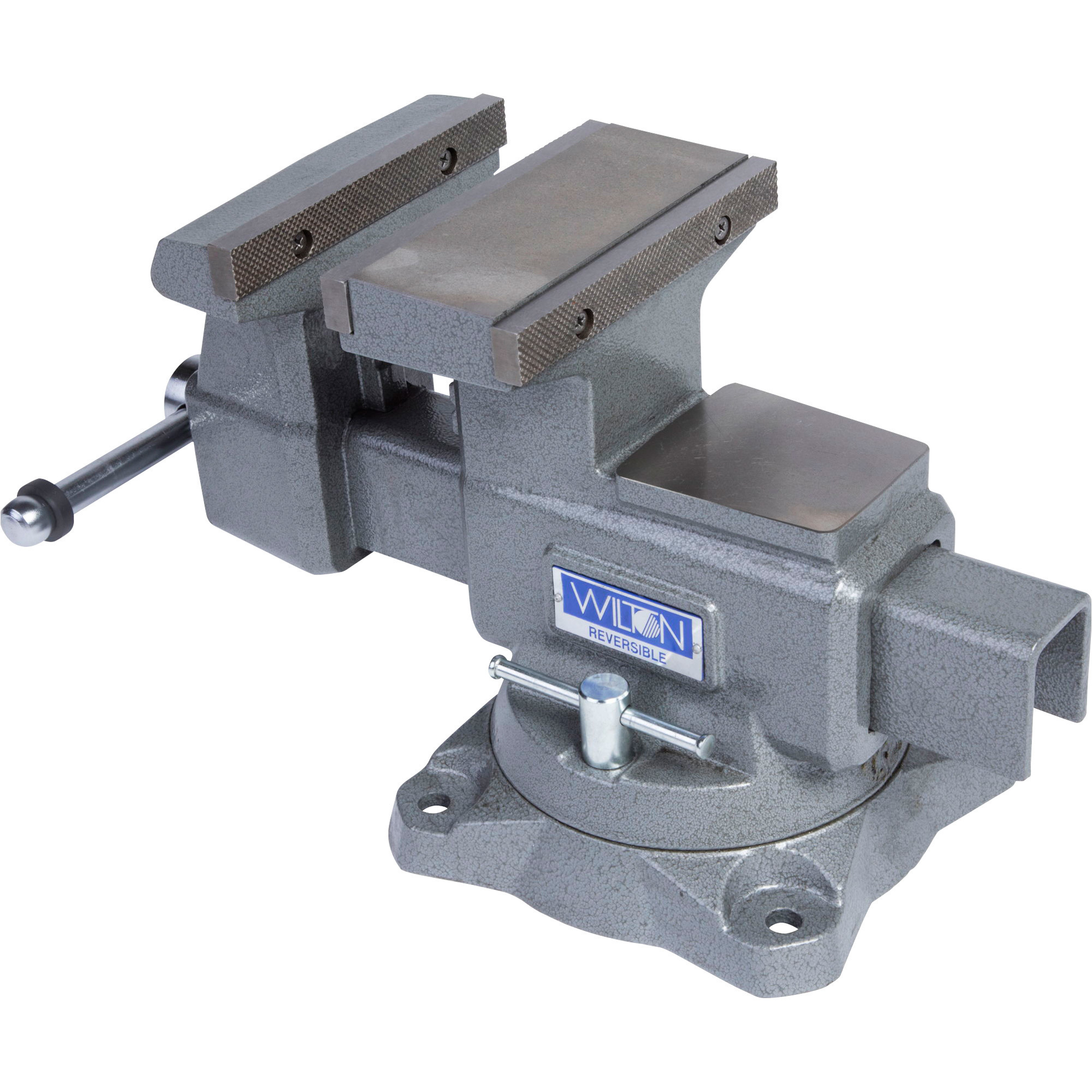 Wilton Reversible Mechanic's Vise with Swivel Base, 6 1/2in. Jaw Width ...