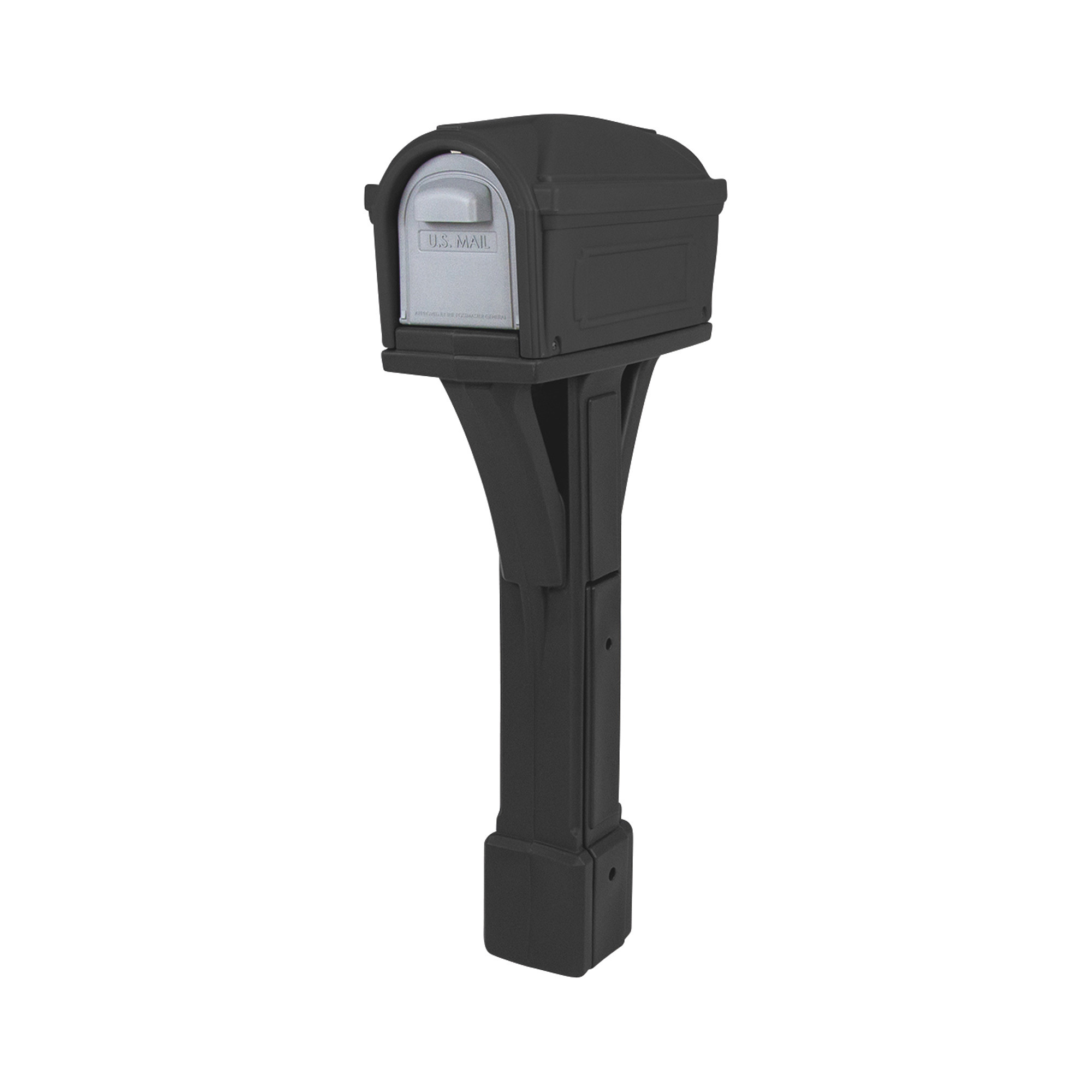 Simplay3 Classic Residential Mailbox, Black/Black, Model# 416070-04 ...