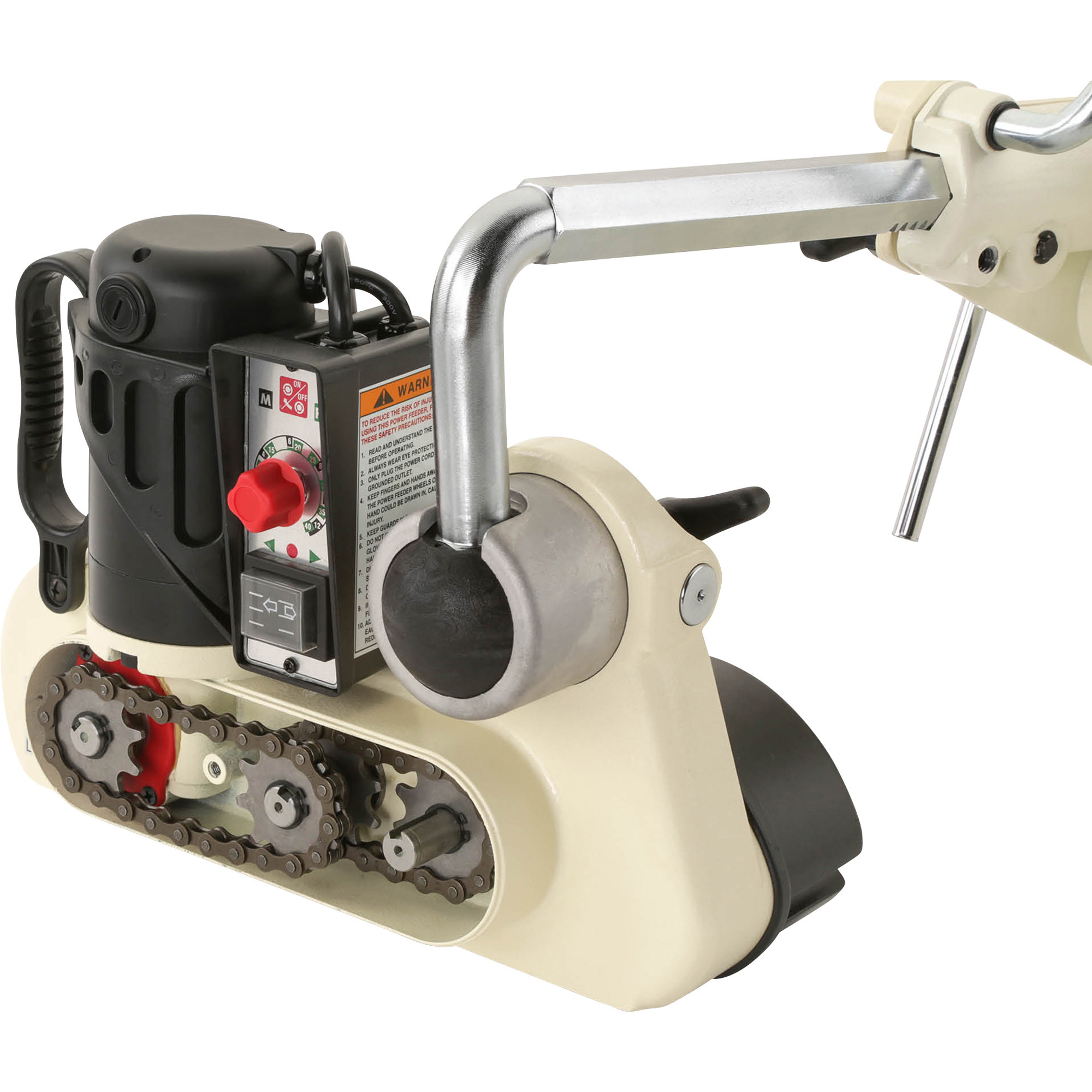 Shop Fox Mini Power Feeder, 1/8 HP, 120V, 1.2A, Model# W1764 | Northern ...