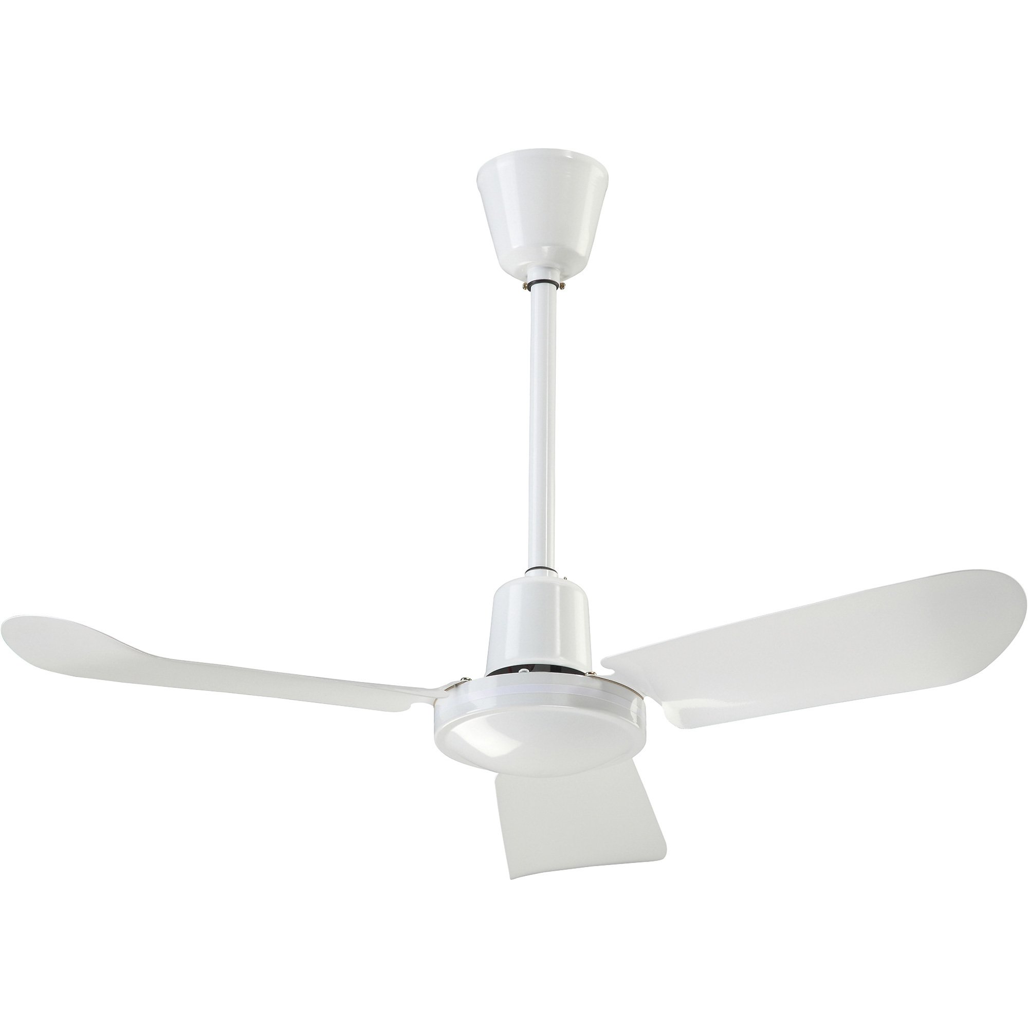 Canarm Commercial-Grade Reversible Ceiling Fan — 36in., White, 7,100 ...