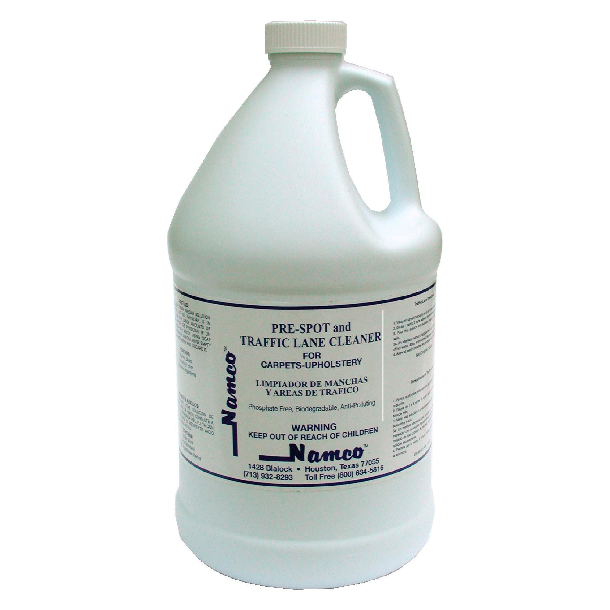 Namco Pre-Spot and Traffic Lane Cleaner, 4-Pack, 1-Gallon Bottles ...
