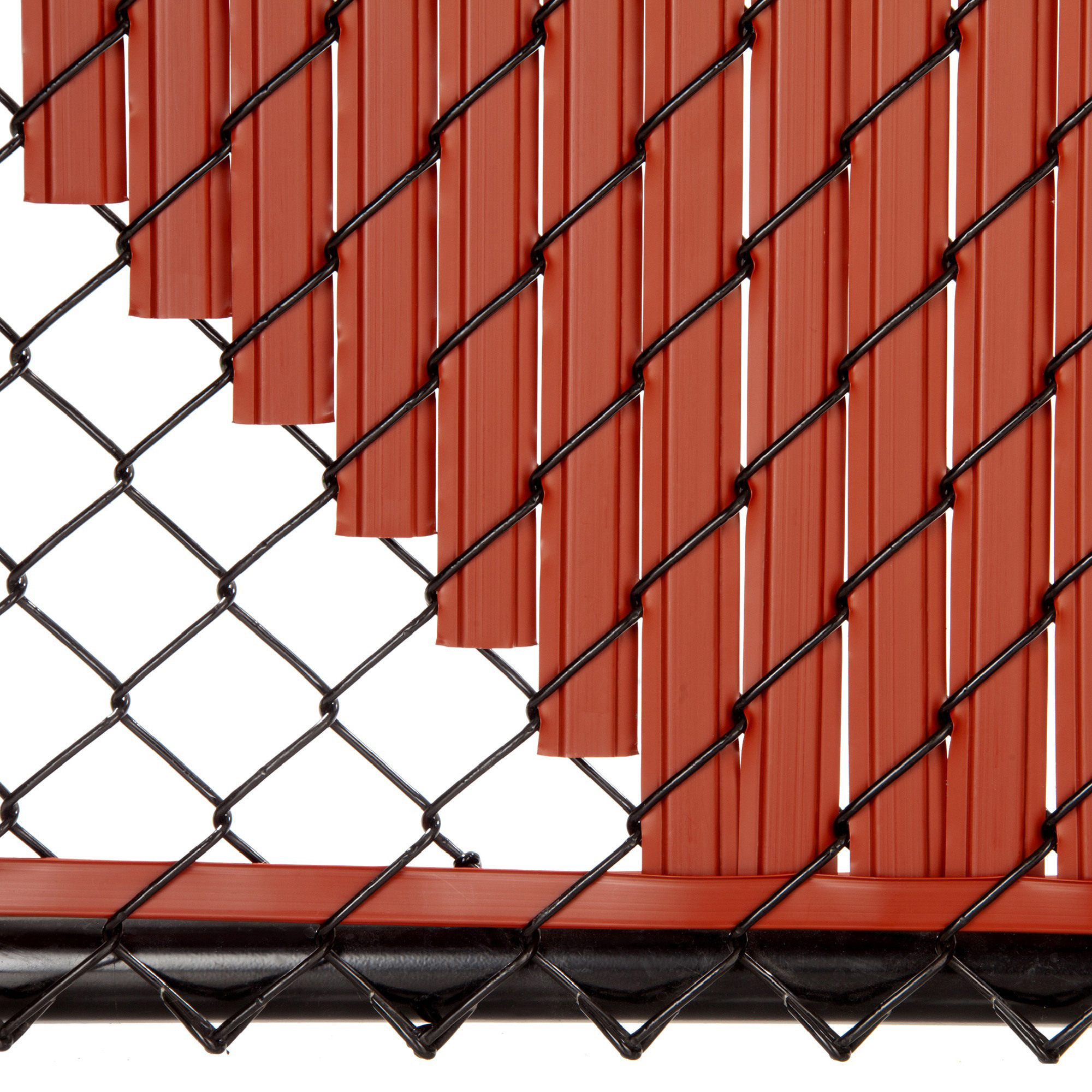 SoliTube 4ft. Vertical Tube Privacy Slats, 82-Pc. Set, Redwood, Covers ...