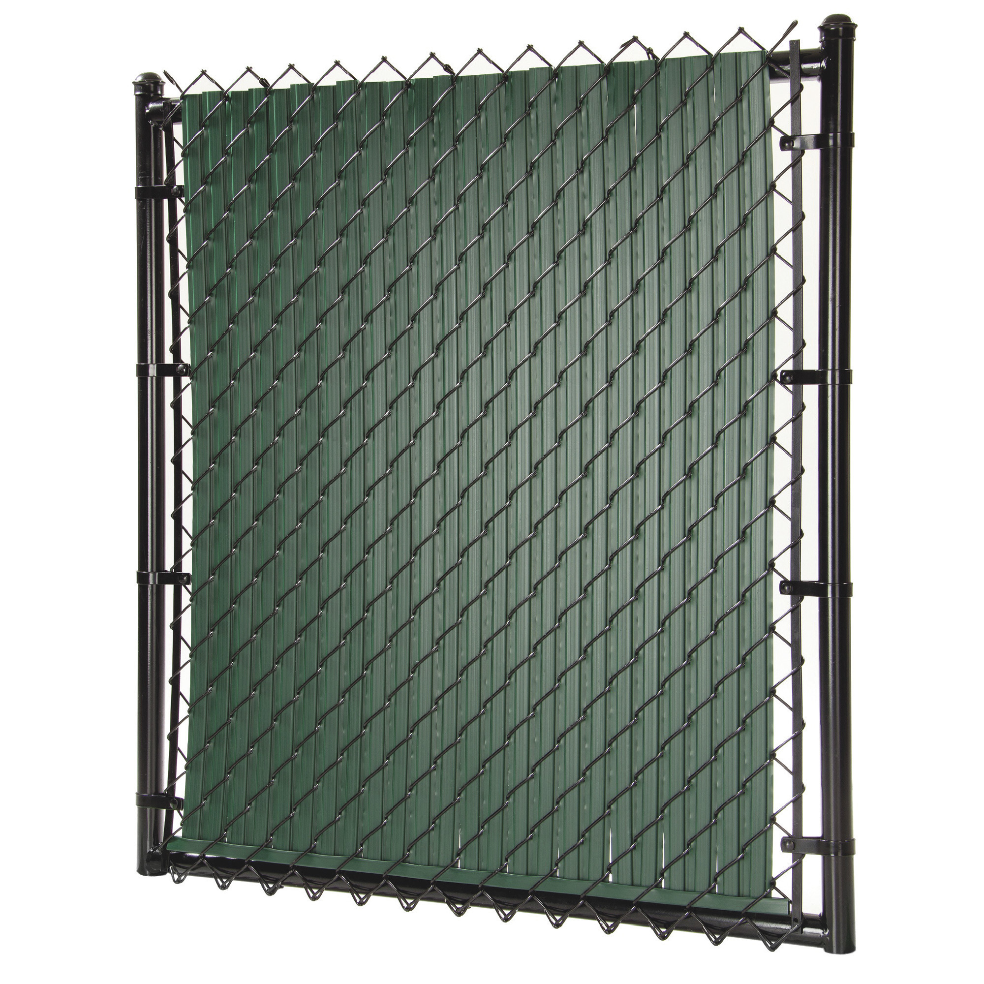 SoliTube 6ft. Vertical Tube Privacy Slats — 82-Pc. Set, Green, Covers ...