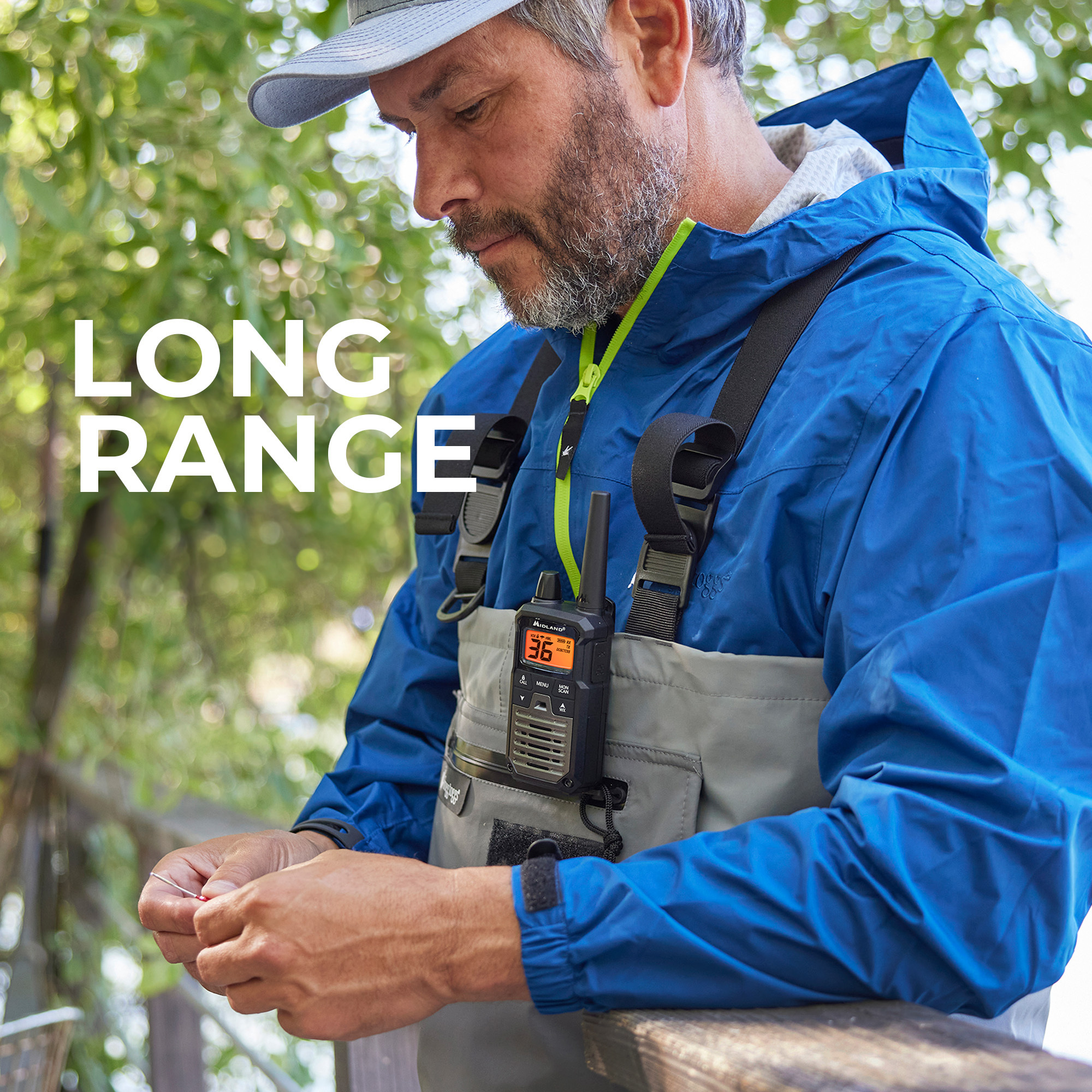 Midland X-Talker T290 GMRS Two-Way Radio — Pair, 40-Mile Range, Model ...