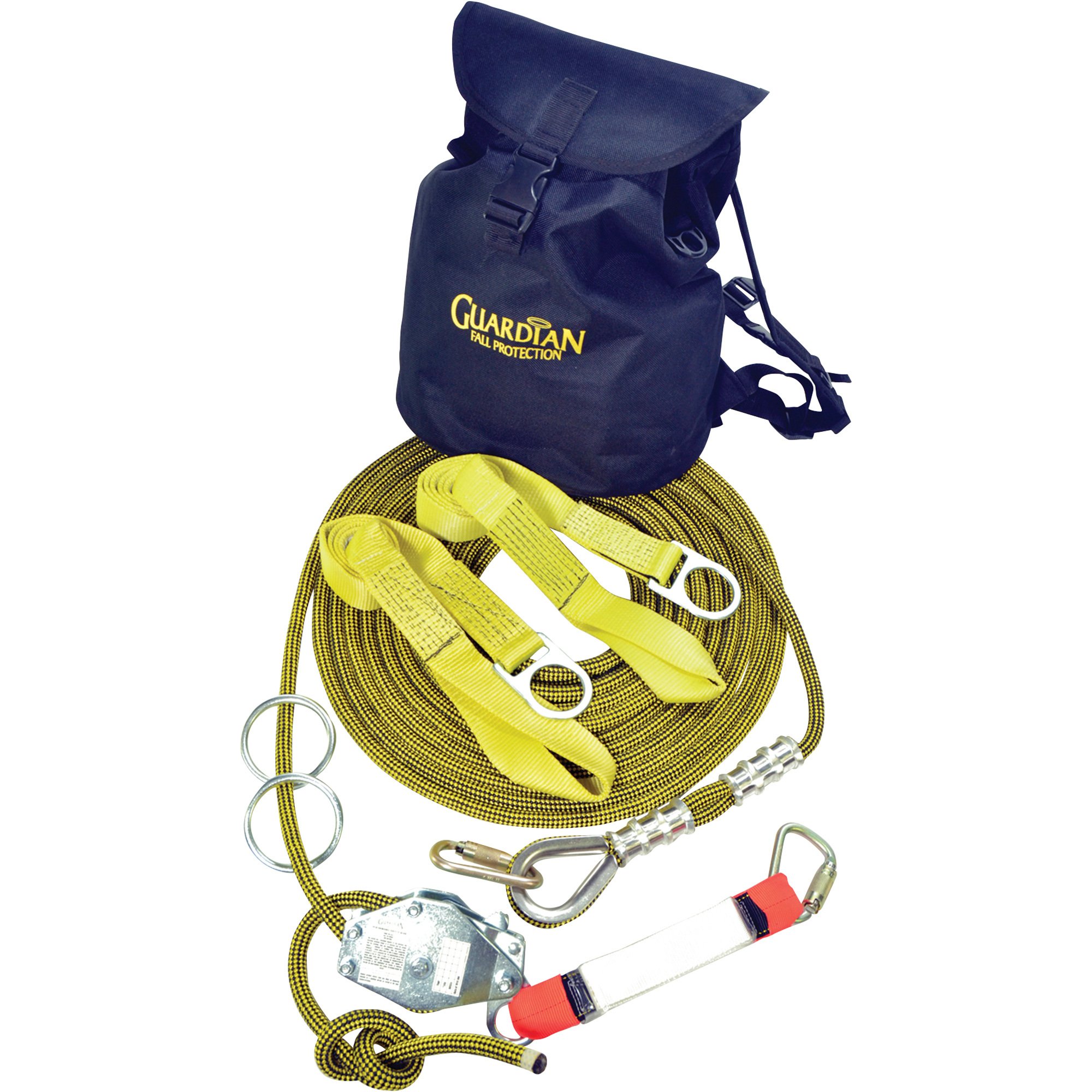 Guardian Fall Protection Kermantle Rope Horizontal Lifeline System ...