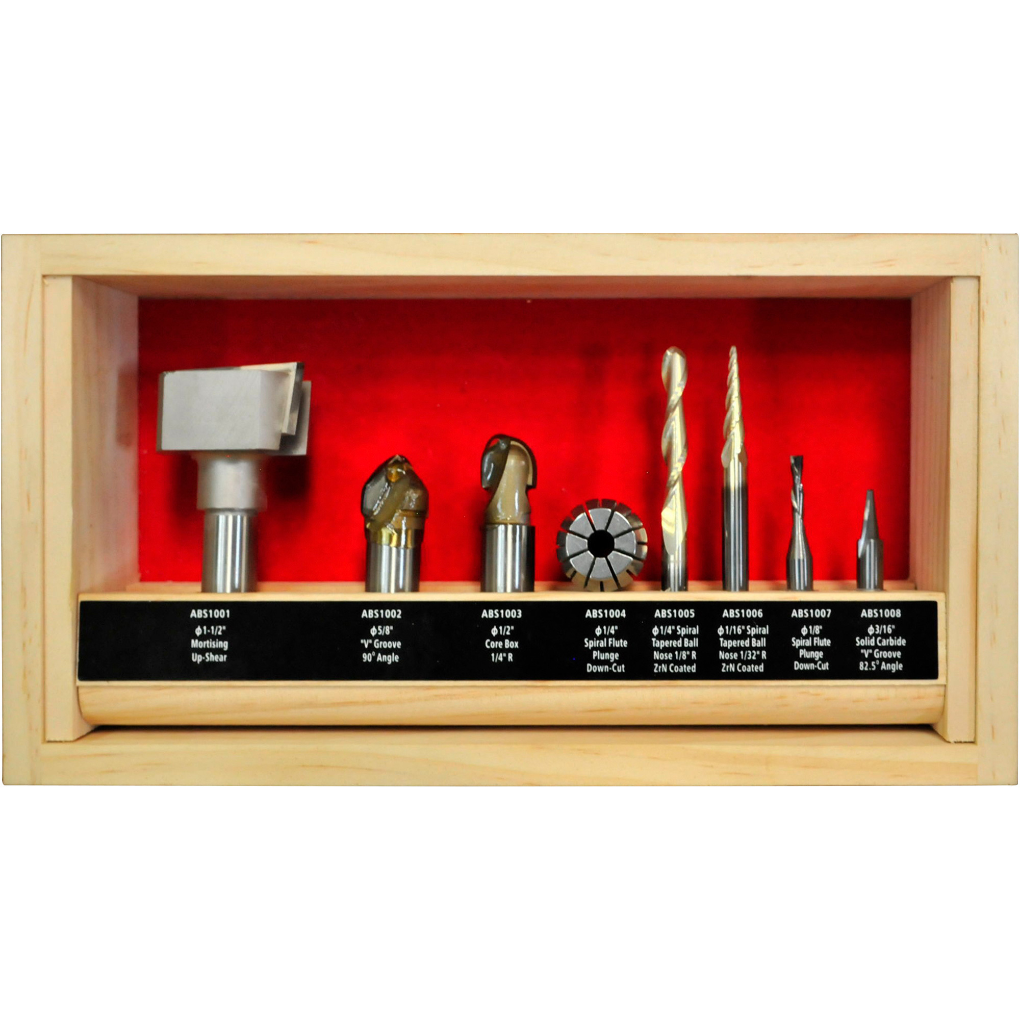 Powermatic CNC Router Bits — 8-Pc. Set, Model# PM-RBS | Northern Tool