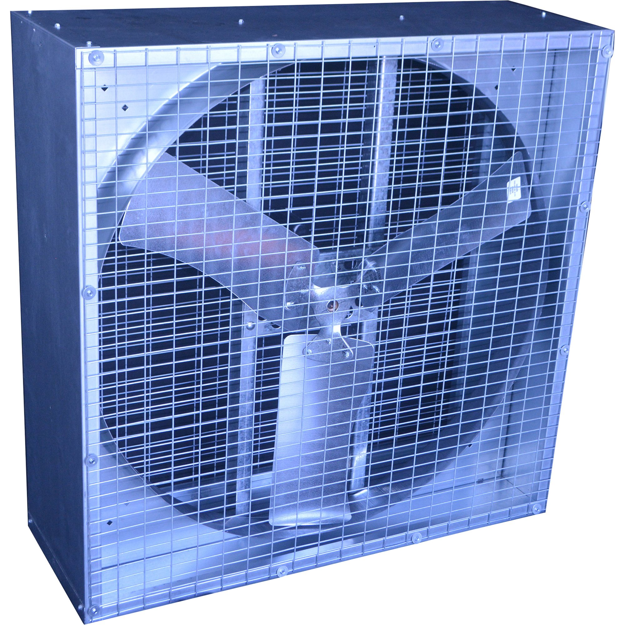 Hessaire Galvanized Box Fan — 36in., 1/2 HP, 11,070 CFM, Model# 36D370 ...
