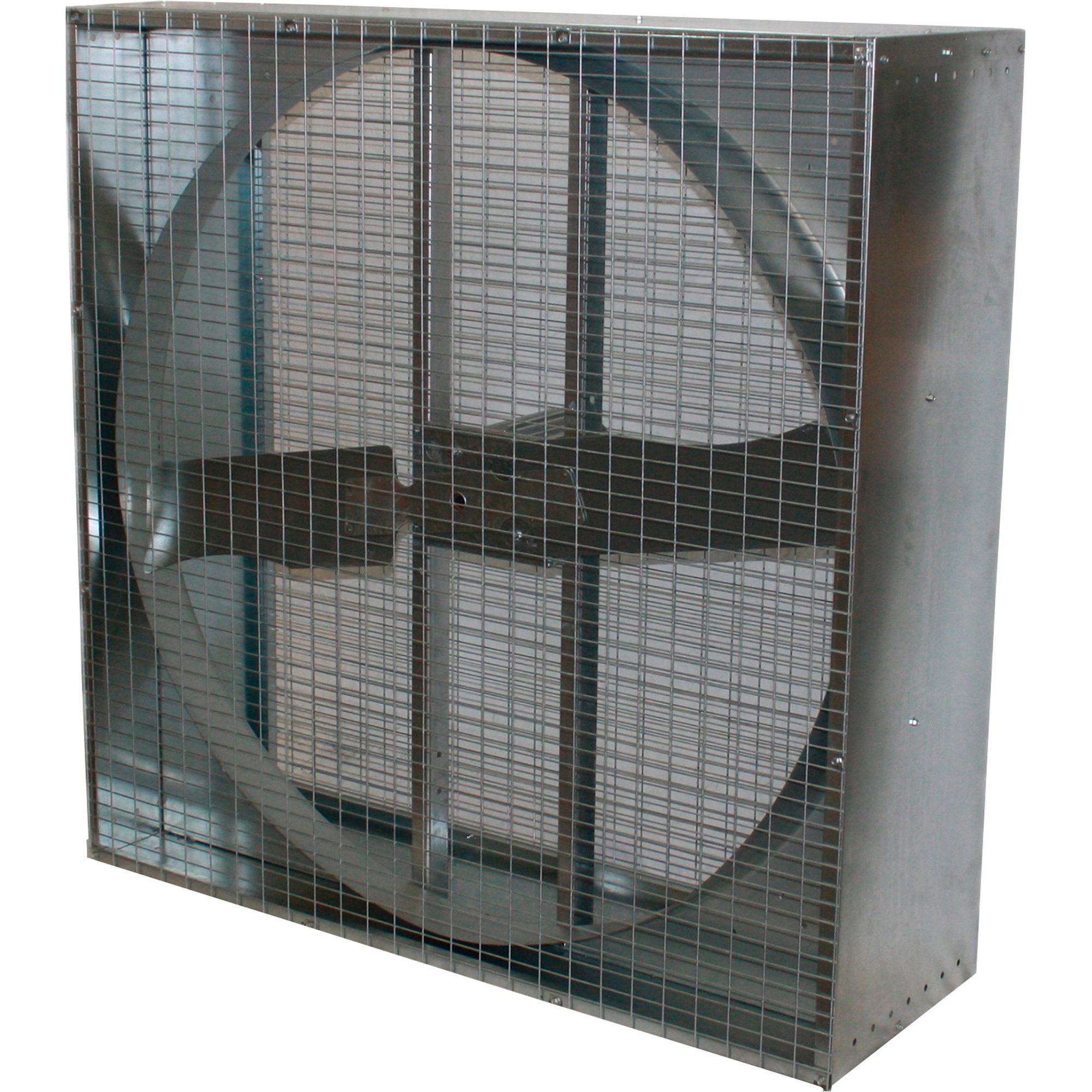 Hessaire Galvanized Box Fan — 48in., 1 HP, 18,926 CFM, Model# 48D750 ...