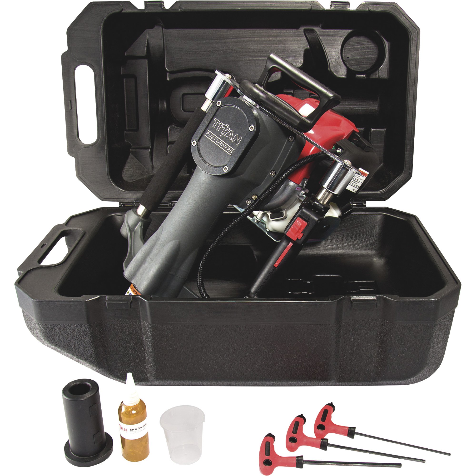 Titan Post Driver, 35-Lb. Driving Head, 1.3 HP Honda GX Engine, Model ...