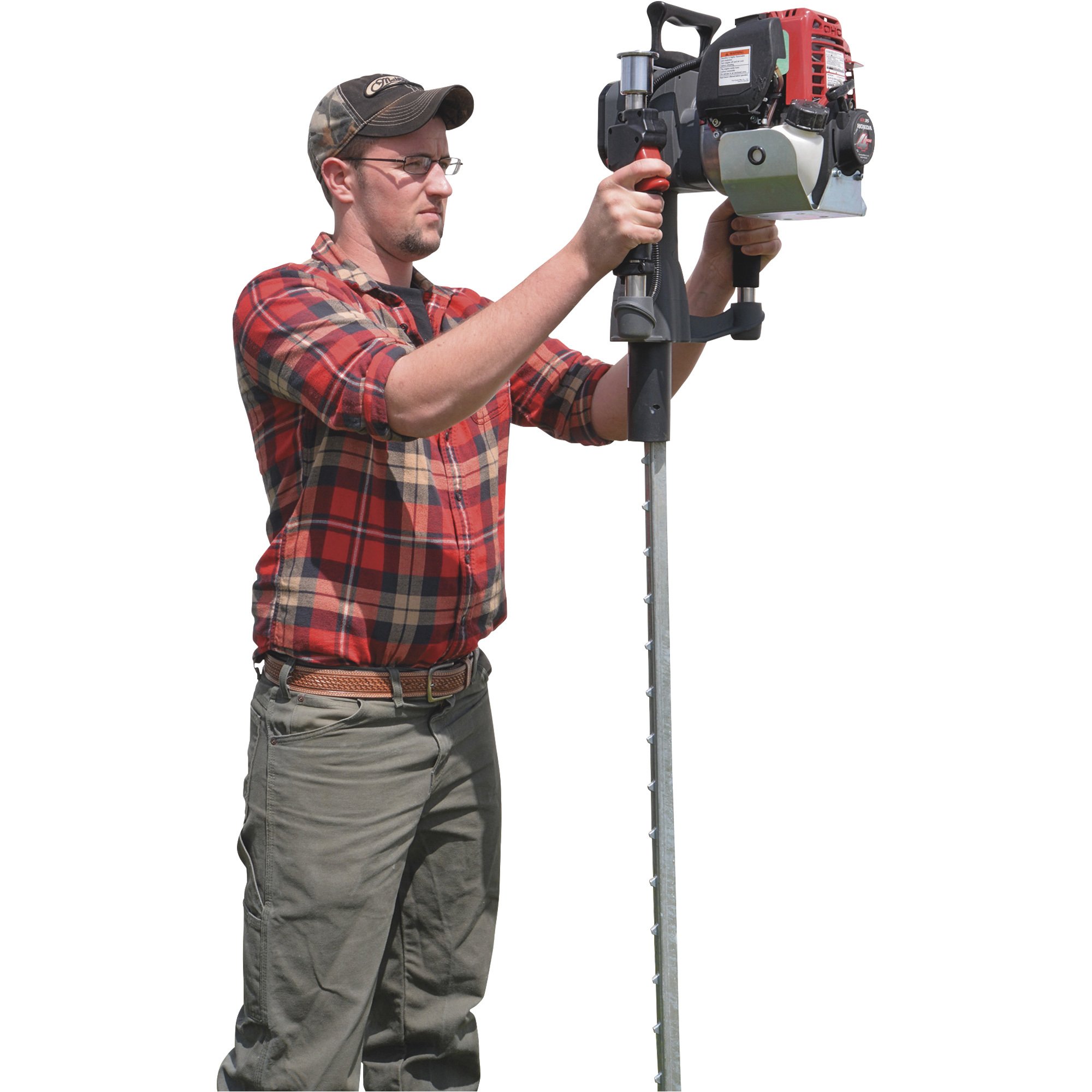 Titan Post Driver, 35-Lb. Driving Head, 1.3 HP Honda GX Engine, Model ...