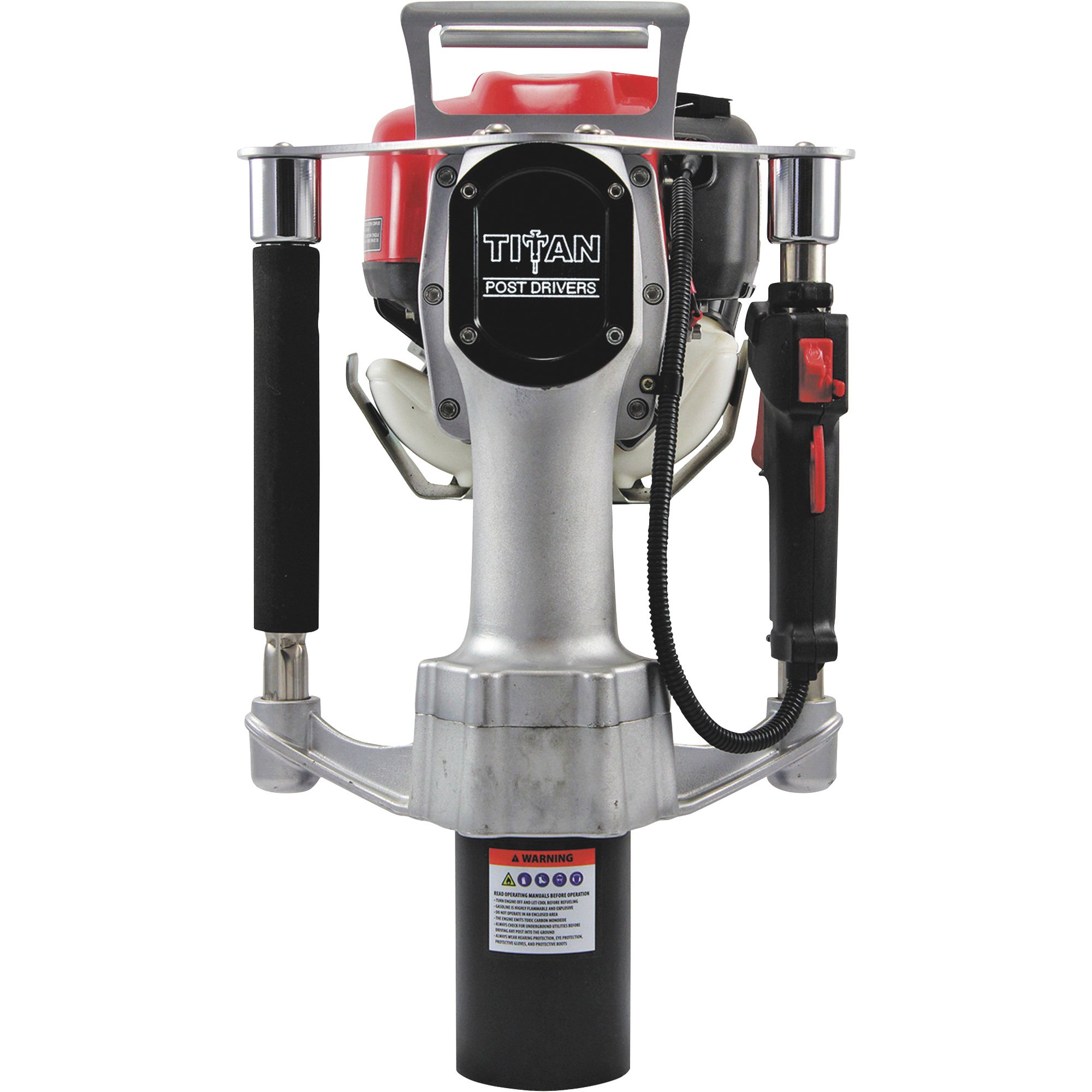 Titan Post Driver, 45-Lb. Driving Head, 1.3 HP Honda GX Engine, Model ...
