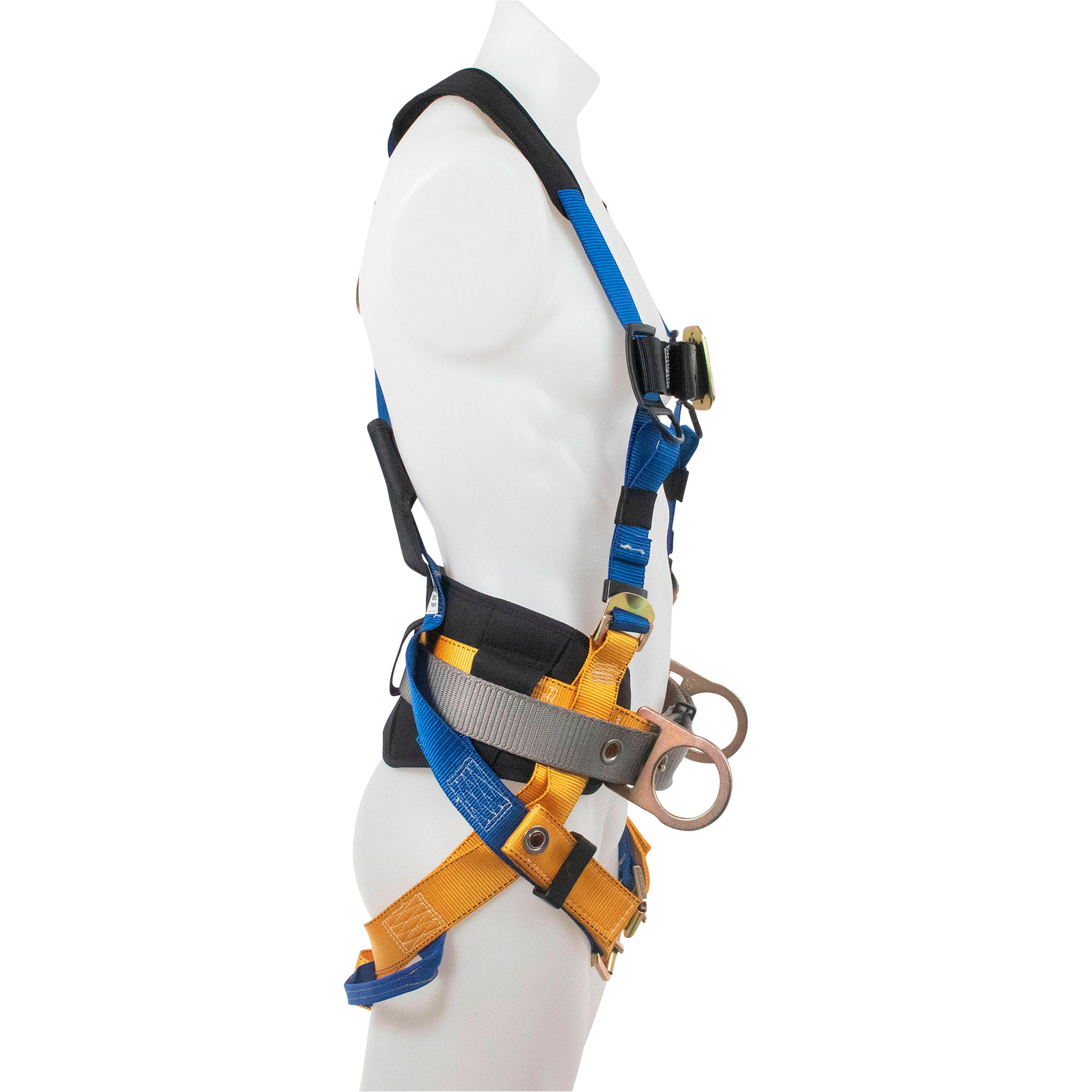 Werner LiteFit Construction Safety Harness, M--L, Model# H332102 ...