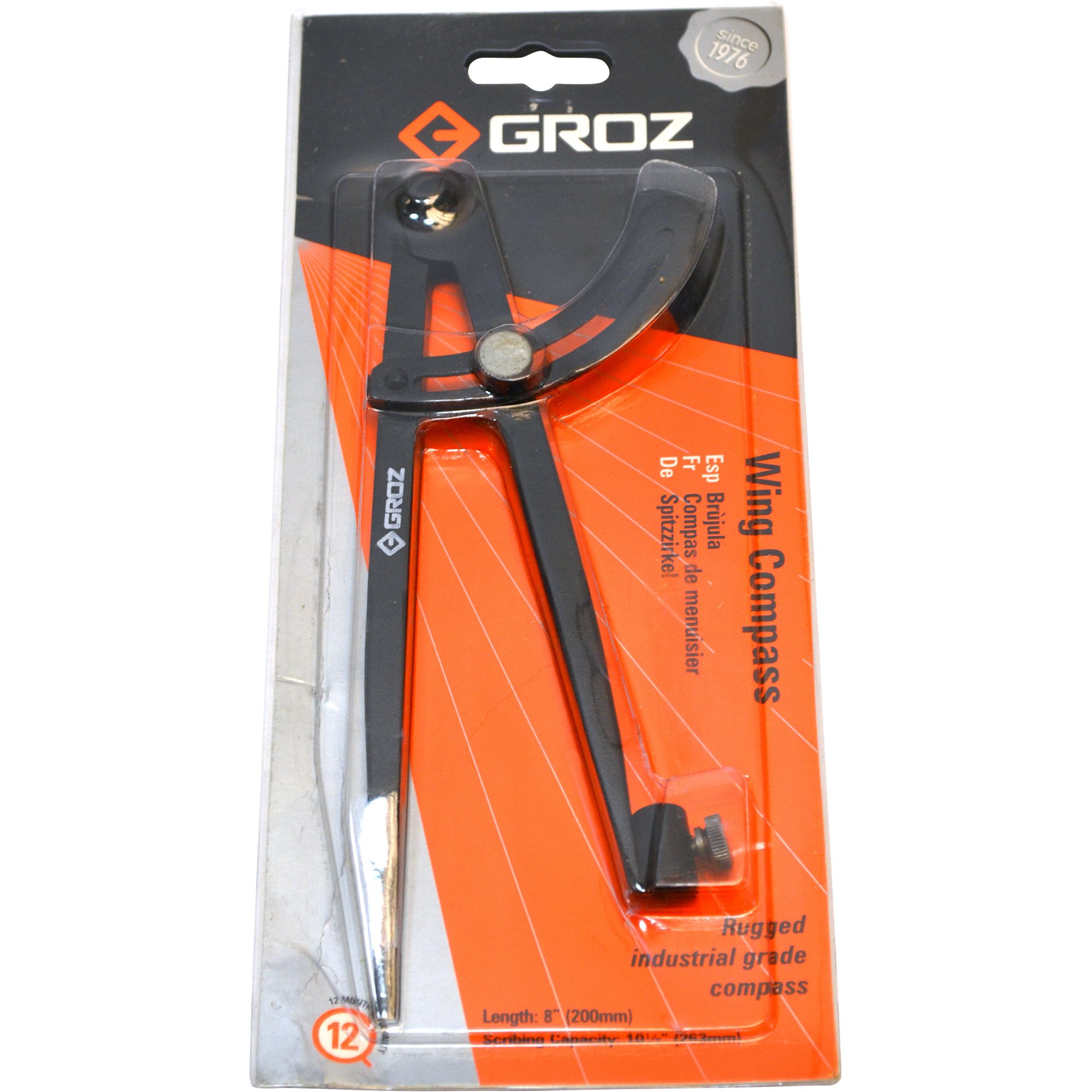 GROZ 8in. Wing Compass, Model# 01551 | Northern Tool