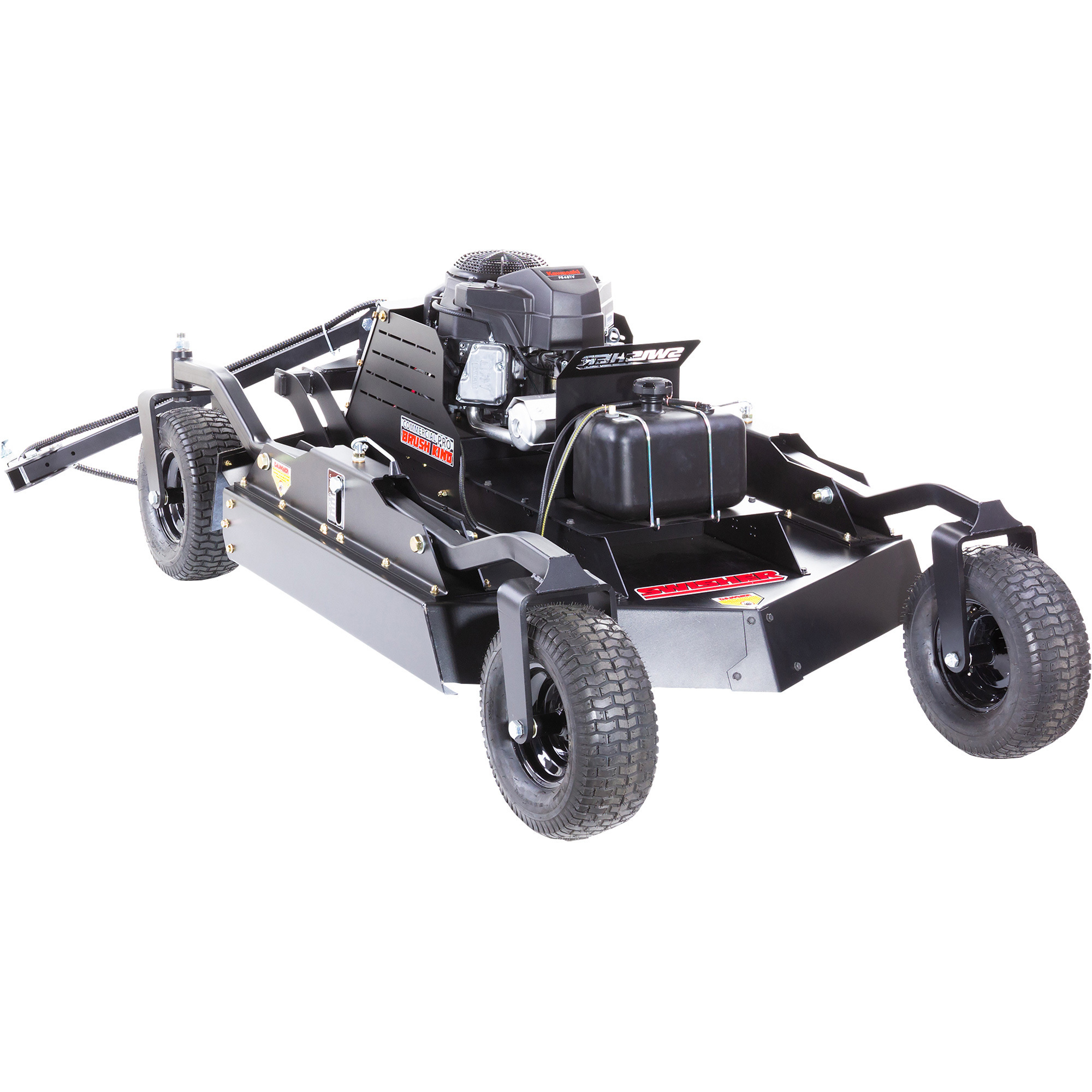 Swisher Brush King Rough-Cut Pull-Behind Mower, 603cc Kawasaki V-Twin ...
