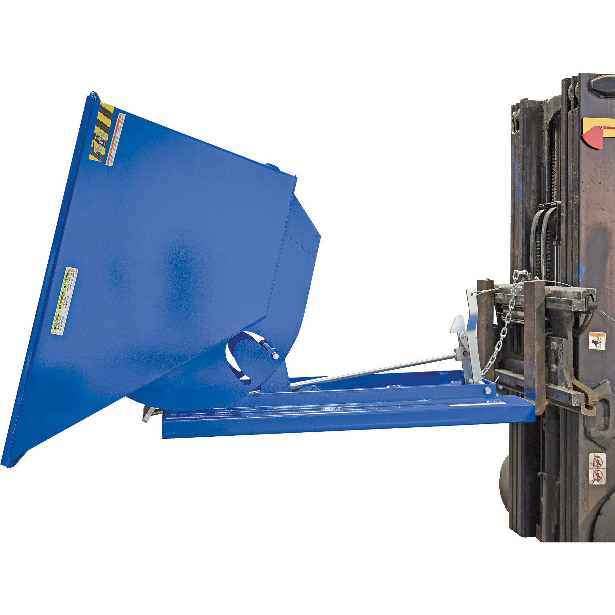 Vestil Self-Dumping Steel Hopper - 2,000-Lb. Capacity, 3/4 Cubic Yard ...