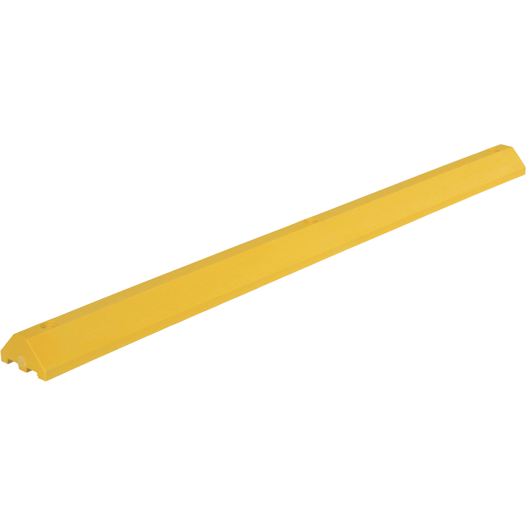 Vestil Car Stop - Yellow, Lightweight Recycled Plastic, Model# CS-33-Y ...
