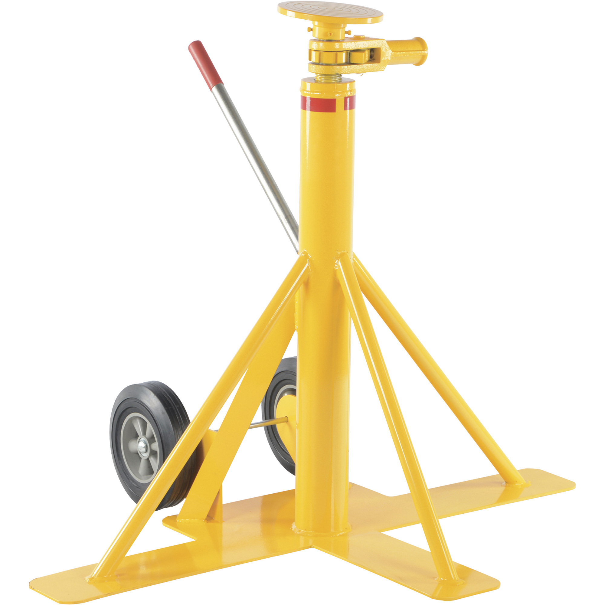 Vestil Trailer Stabilizing Jack — Big Foot, 40,000-Lb. Lifting Capacity ...