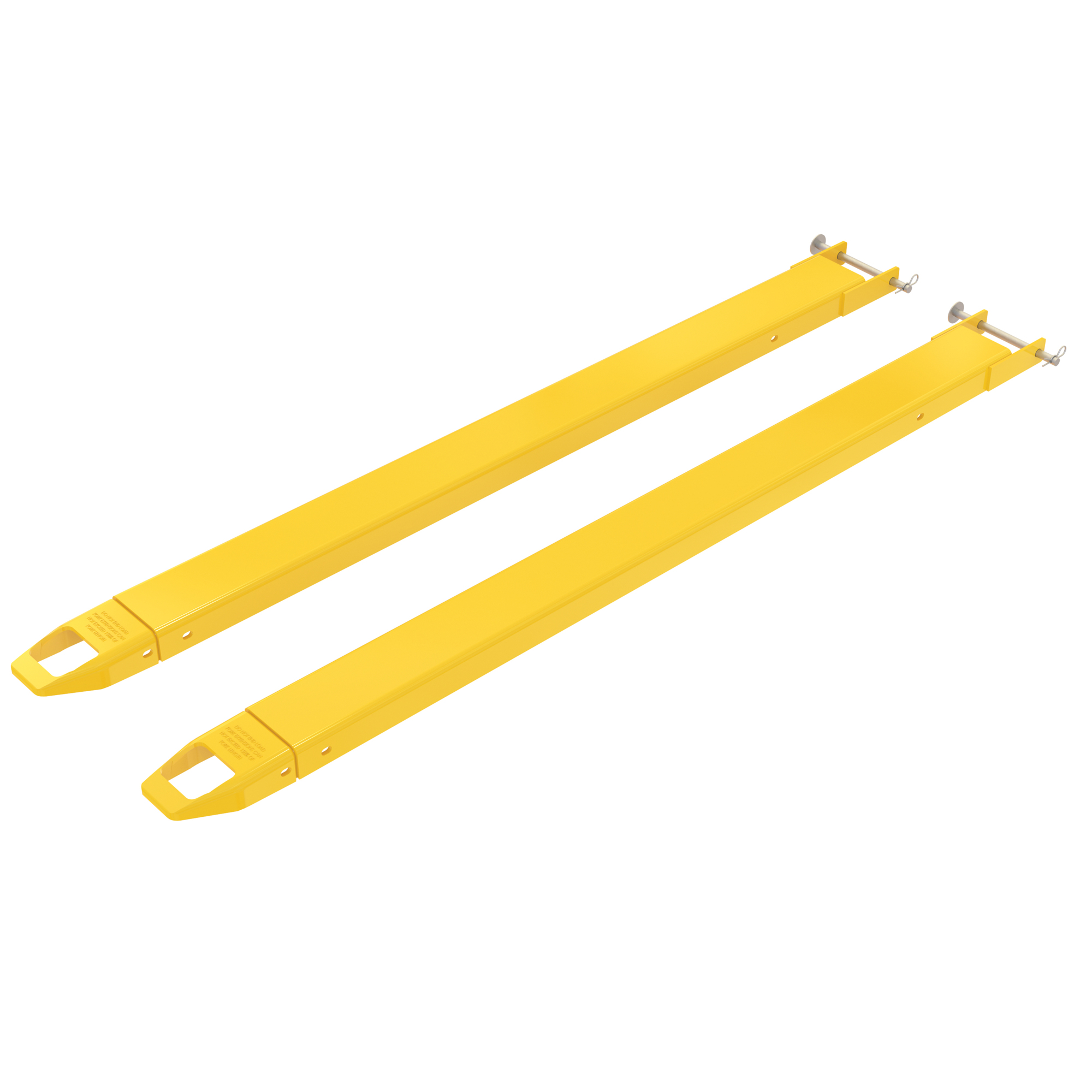 Vestil, Fork Extensions, Load Capacity 4000 lb, Extension Length 72 in ...