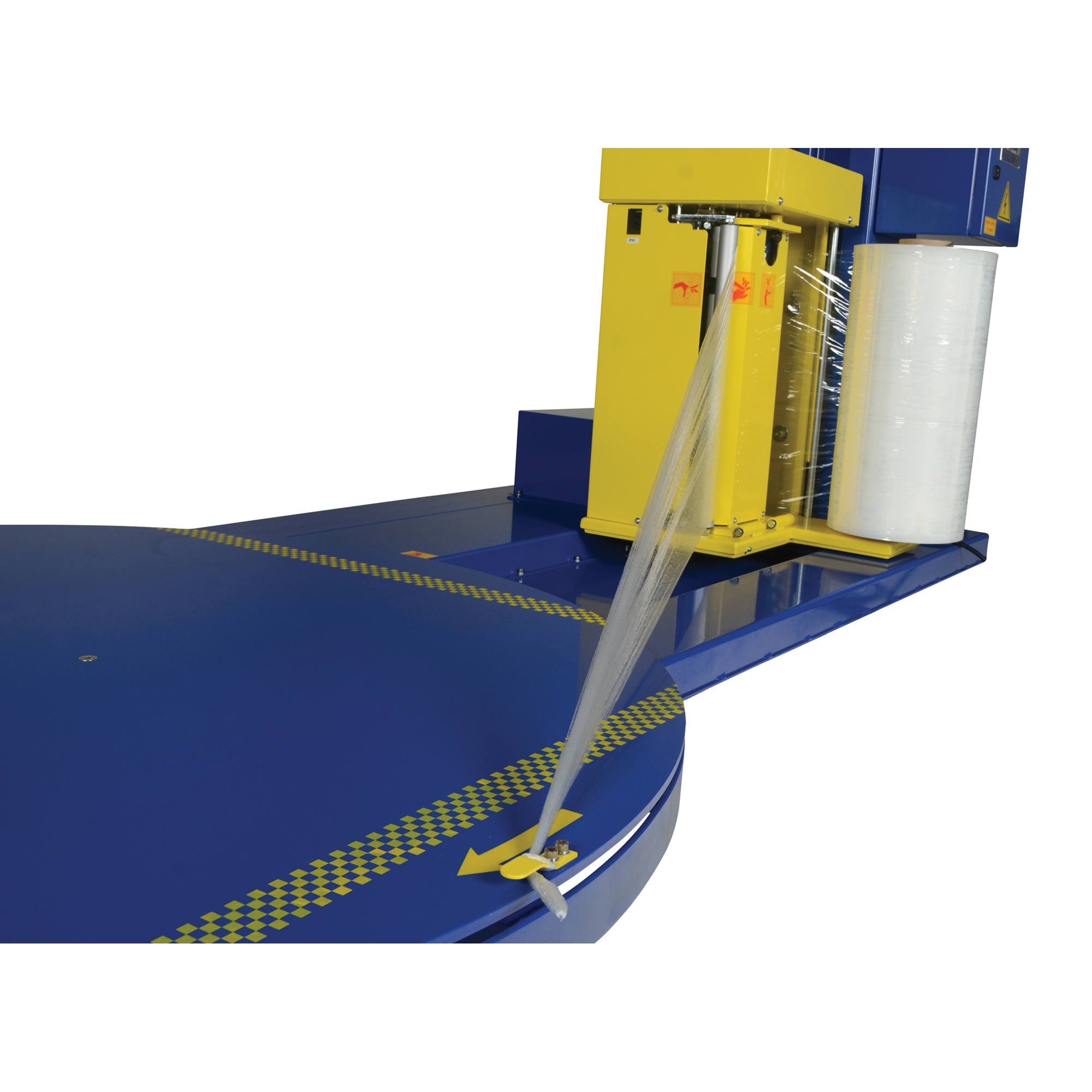 Vestil Medium-Duty High-Performance Semi-Automatic Stretch Wrap Machine ...