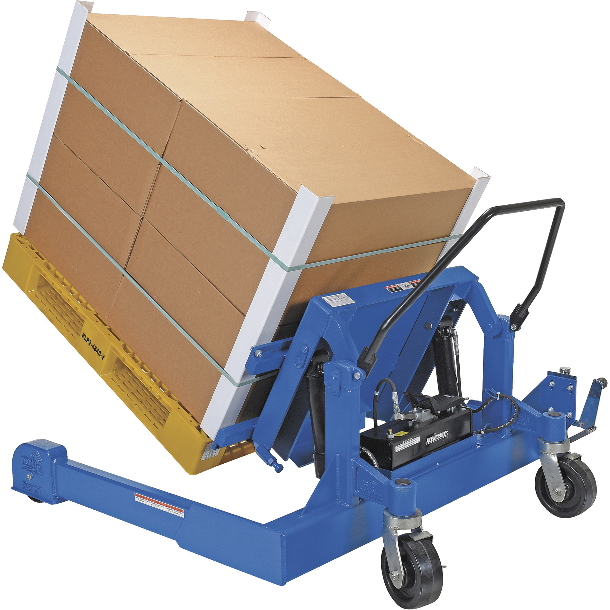 Vestil Tilt Master Straddle — Air/Oil-Powered, 2,000-lb. Capacity ...