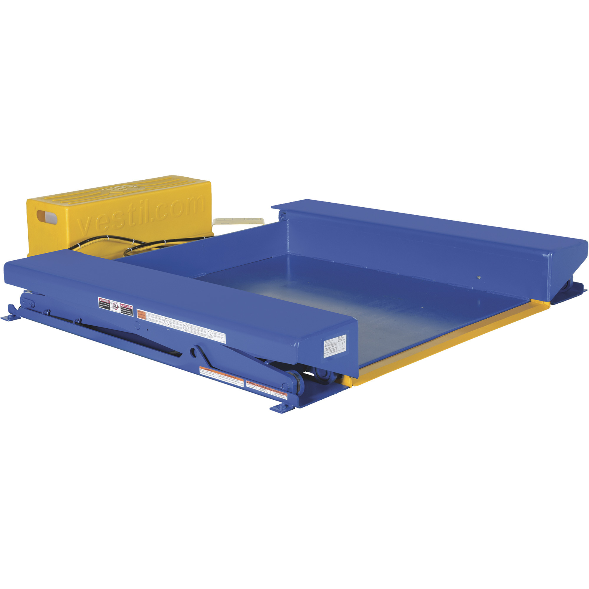 Vestil Ground Lift Scissor Table - 4,000-Lb. Capacity, 51.5in.L x 44in ...