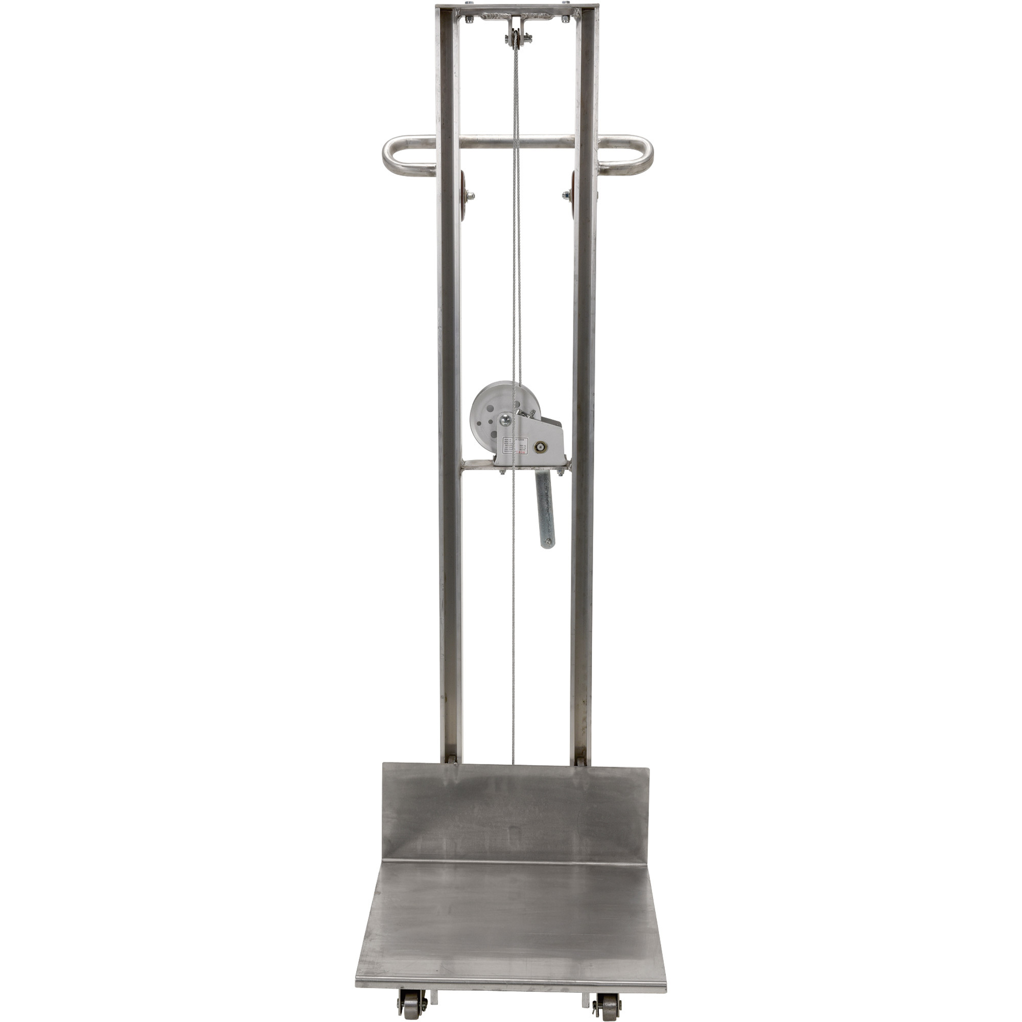 Vestil, Aluminum Lite Load Lift with Winch, Load Capacity 400 lb ...