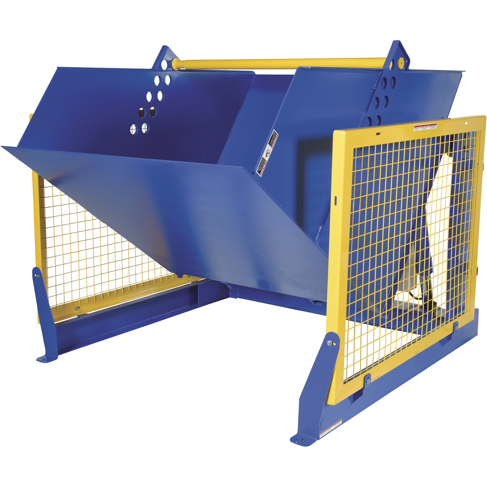 Vestil Hydraulic Box Dumper - 2,000-Lb. Capacity, 36in. Dump Height, 2 ...