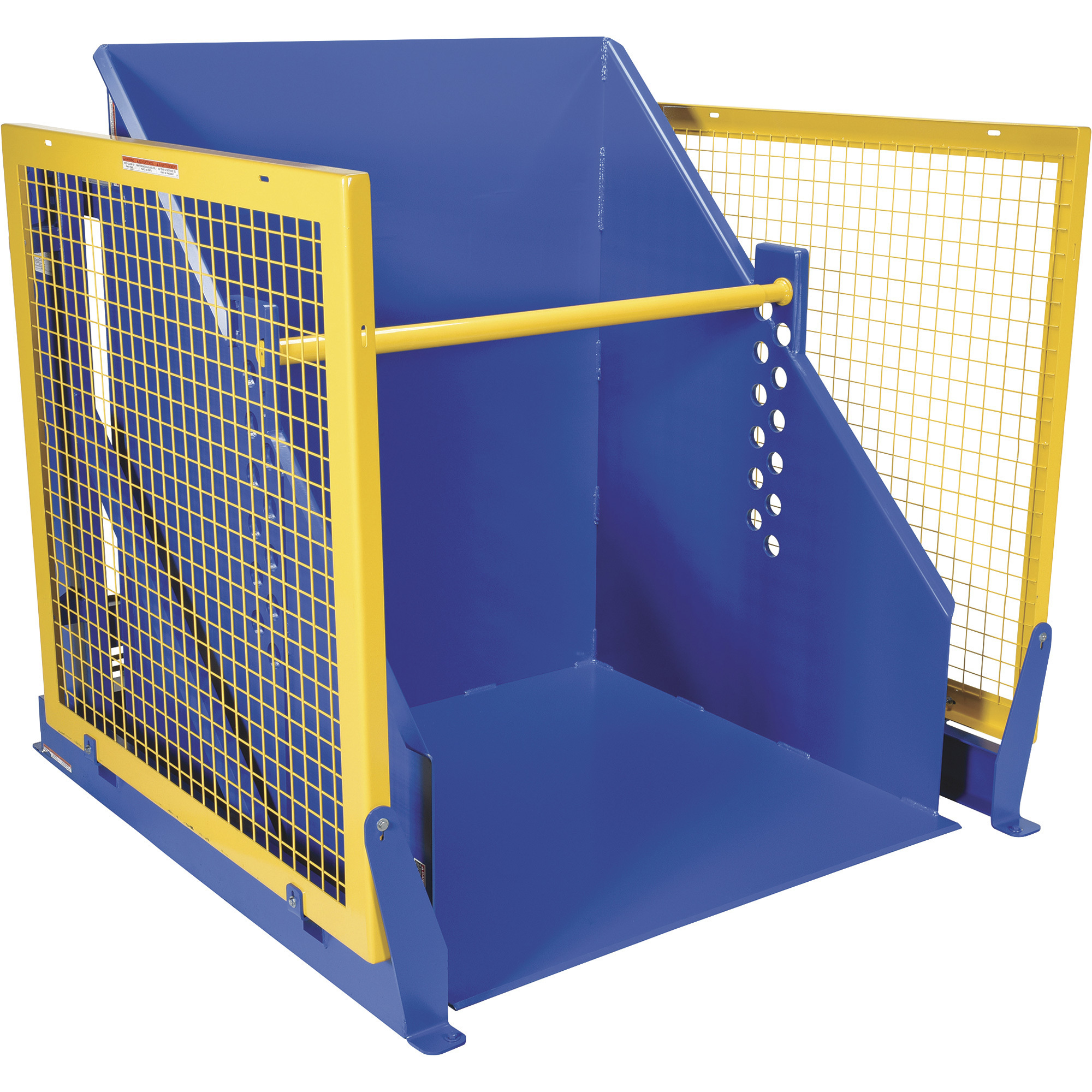 Vestil Hydraulic Box Dumper - 4,000-Lb. Capacity, 48in. Dump Height, 2 ...