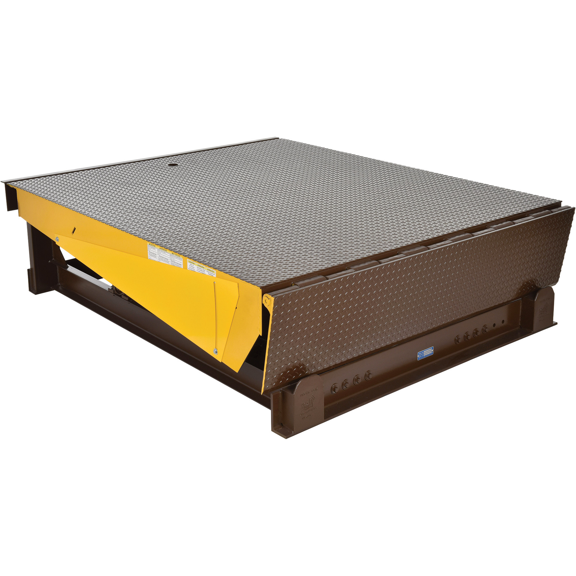 Vestil Pull Chain Mechanical Dock Leveler, 20,000-lb. Capacity, 8ft.4in ...