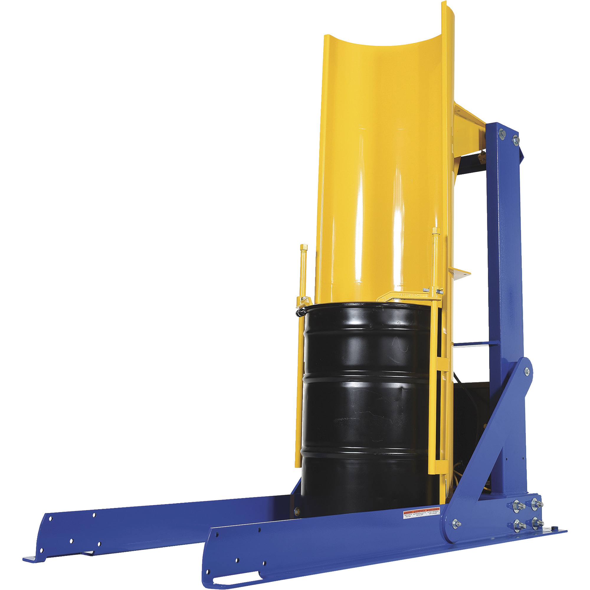 Vestil Hydraulic Drum Dumper — Stationary, 750-lb. Capacity, 60in. Dump ...