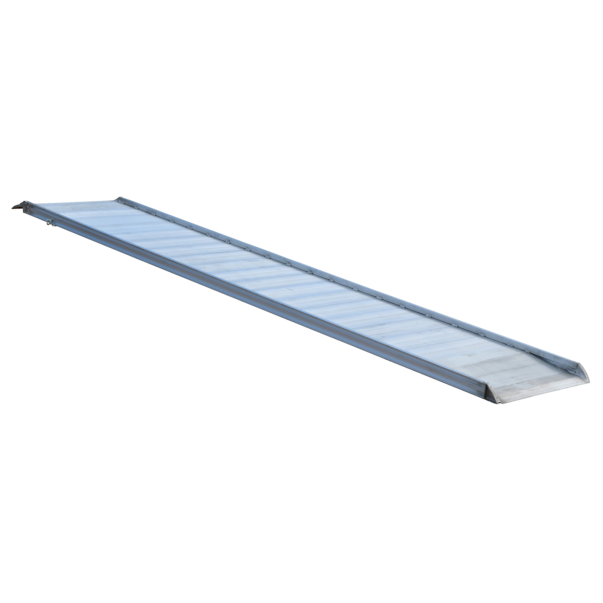 Vestil Aluminum Walk Ramp - 16ft.L x 38in.W, Overlap Style, Non-Skid ...