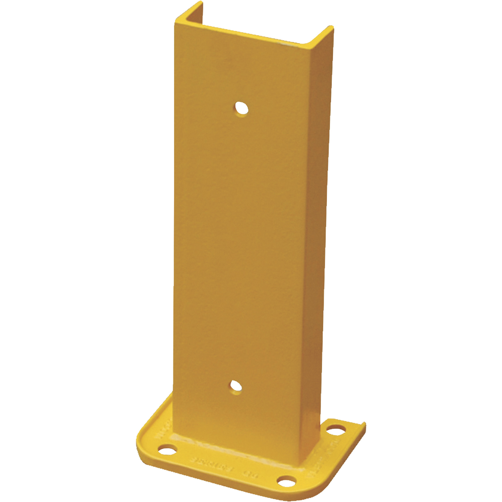 Vestil Steel Structural Rack Guard, 18-1/4in. x 6in. x 15in., Yellow ...