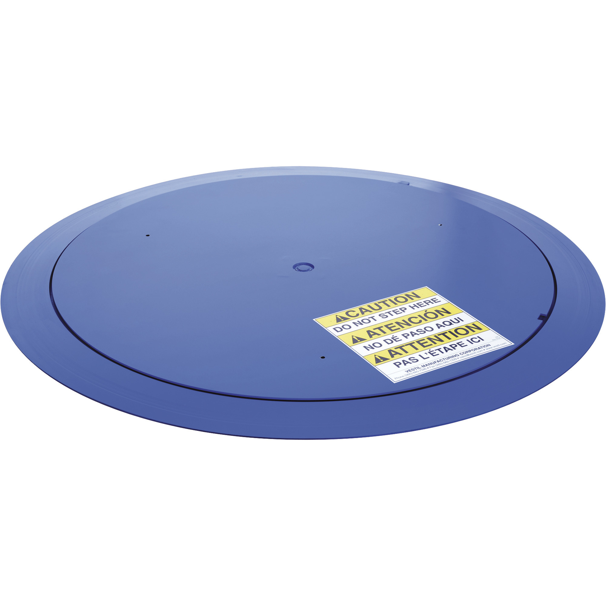 Vestil Thin Spin Low-Profile Carousel - 54in. Dia., 4,000-Lb. Capacity ...