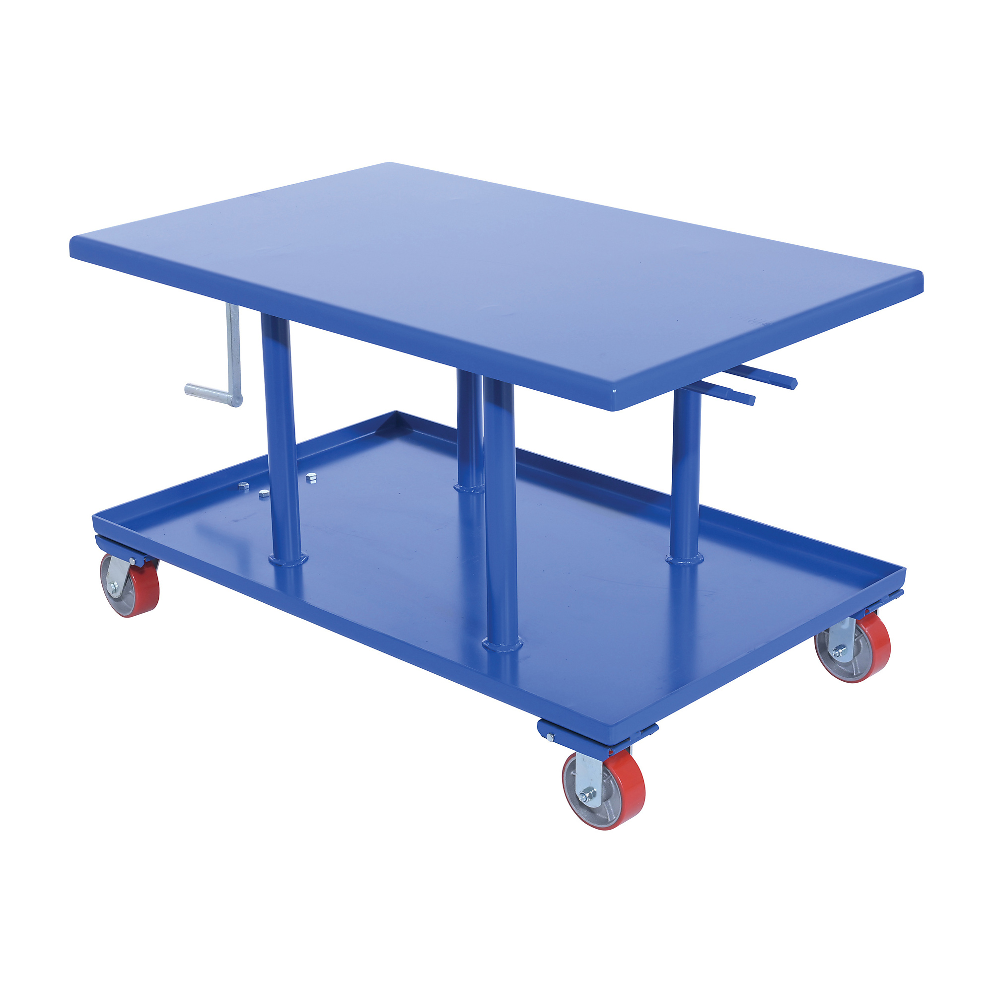 Vestil Mechanical Post Table, 48in.L x 30in.W, High Profile, Model# MT ...