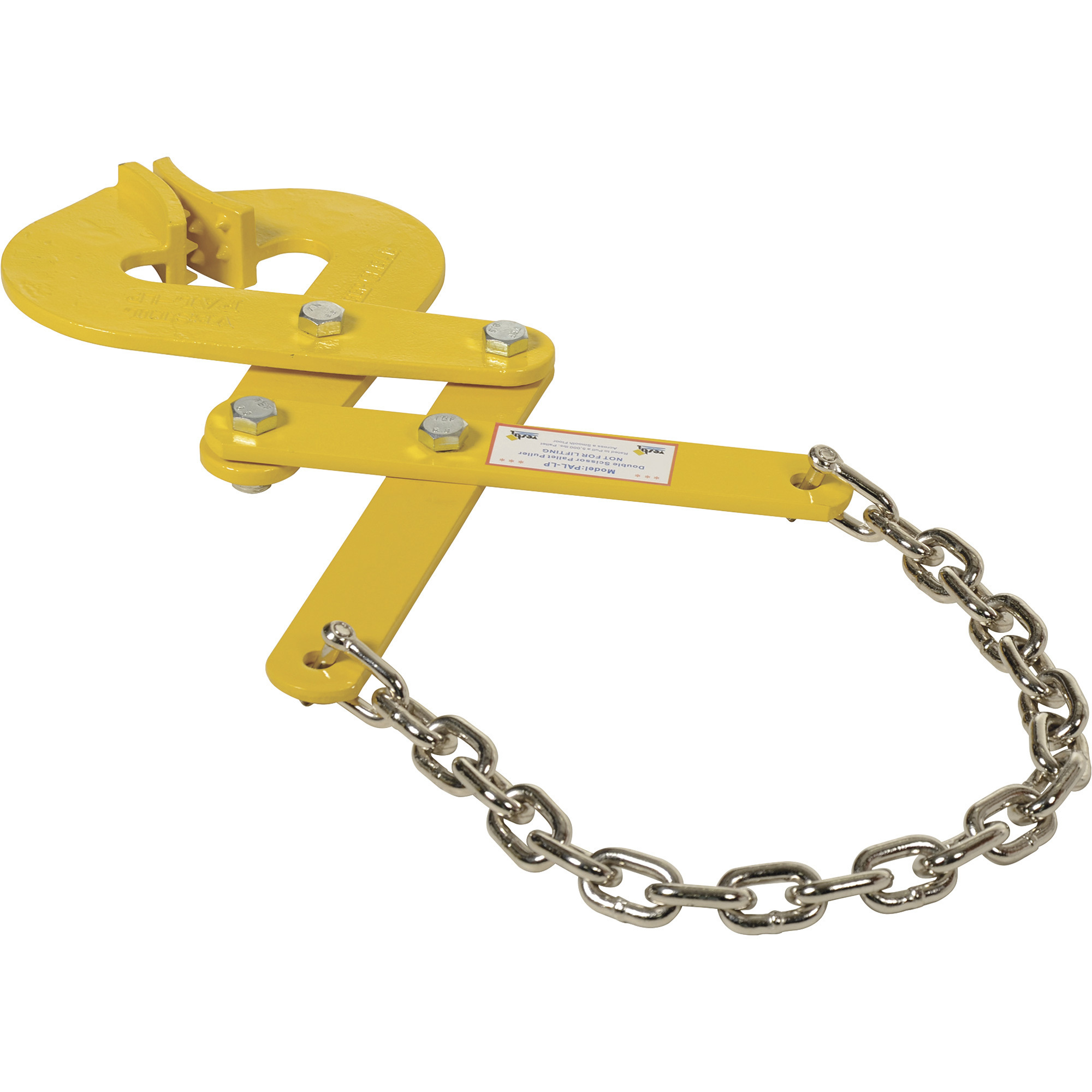 Vestil Pallet Puller — Double-Scissor, Lo-Profile, Model# PAL-LP ...