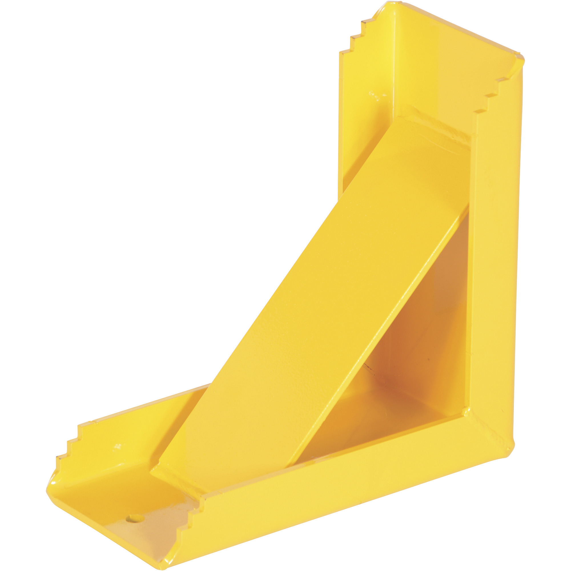 Vestil Steel Wheel Chock, Fabricated, 6in.W x 17in.D x 8 1/2in.H, Model ...